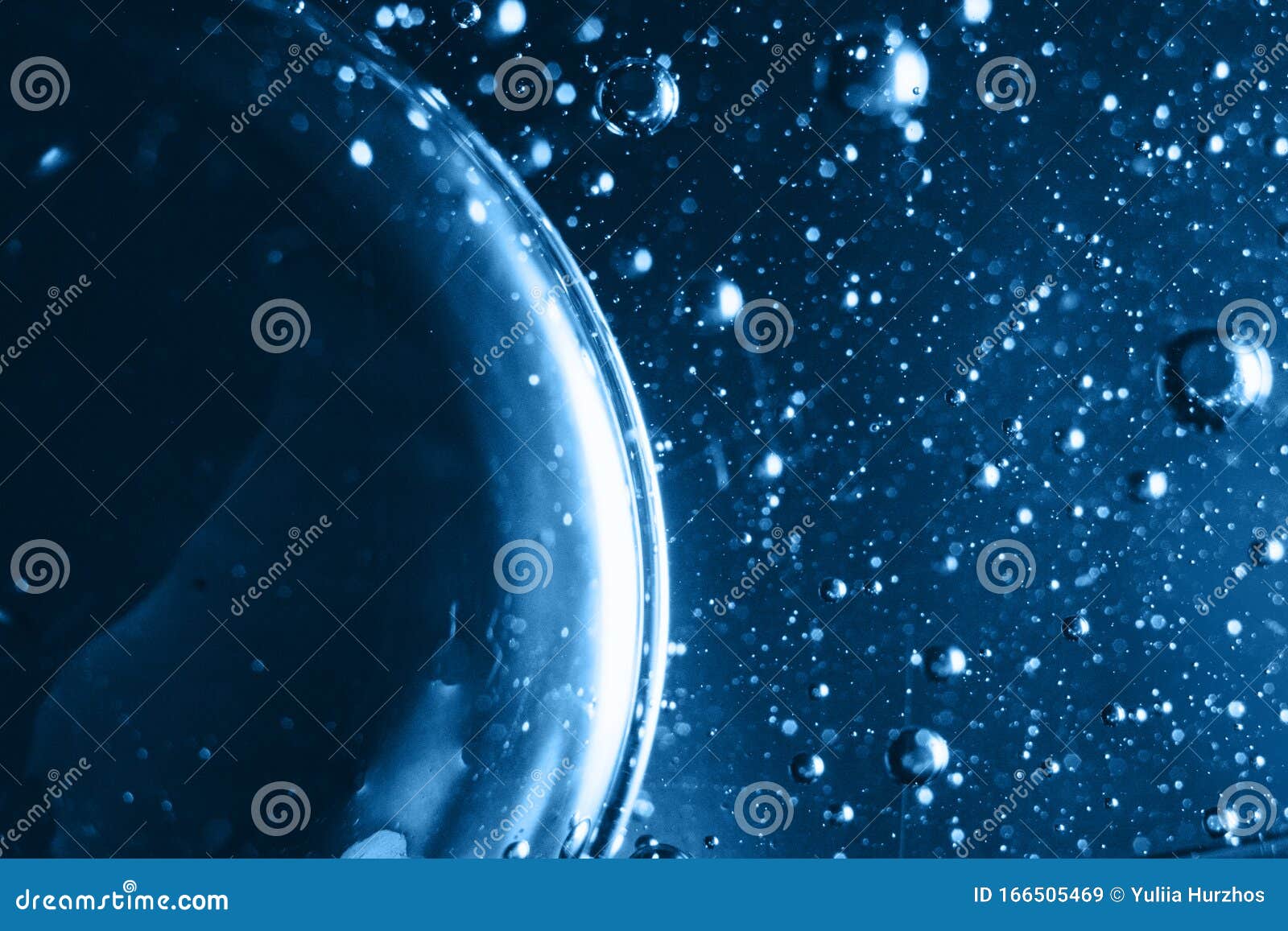 Background Texture Water Drops Macro Concept. Design, Paint. Planets ...