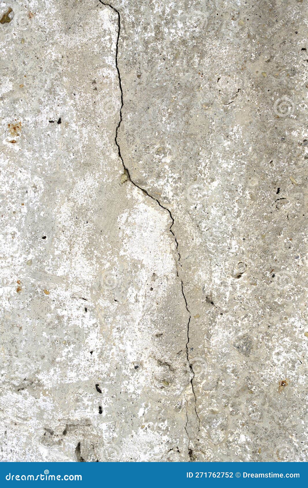 Background, Texture Weathered Concrete Wall with Crack. Stock Photo ...