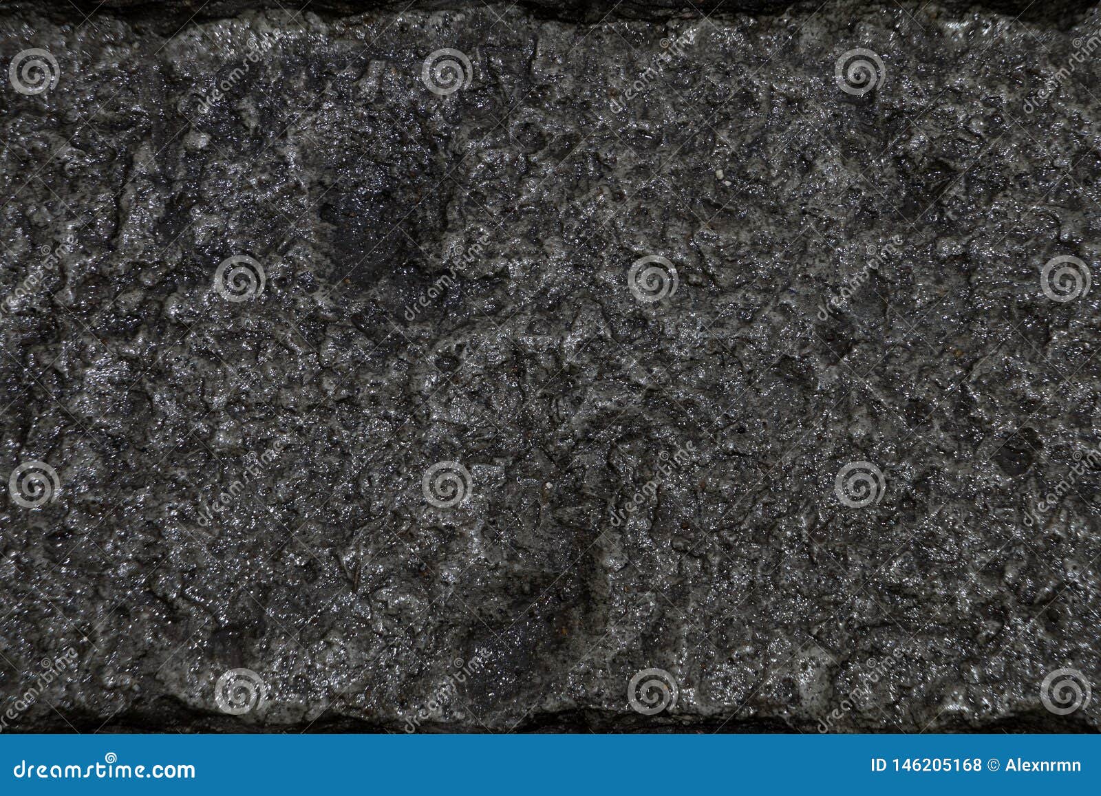 Background, Texture of Wet, Granite Pavement Stone. Stock Photo - Image ...