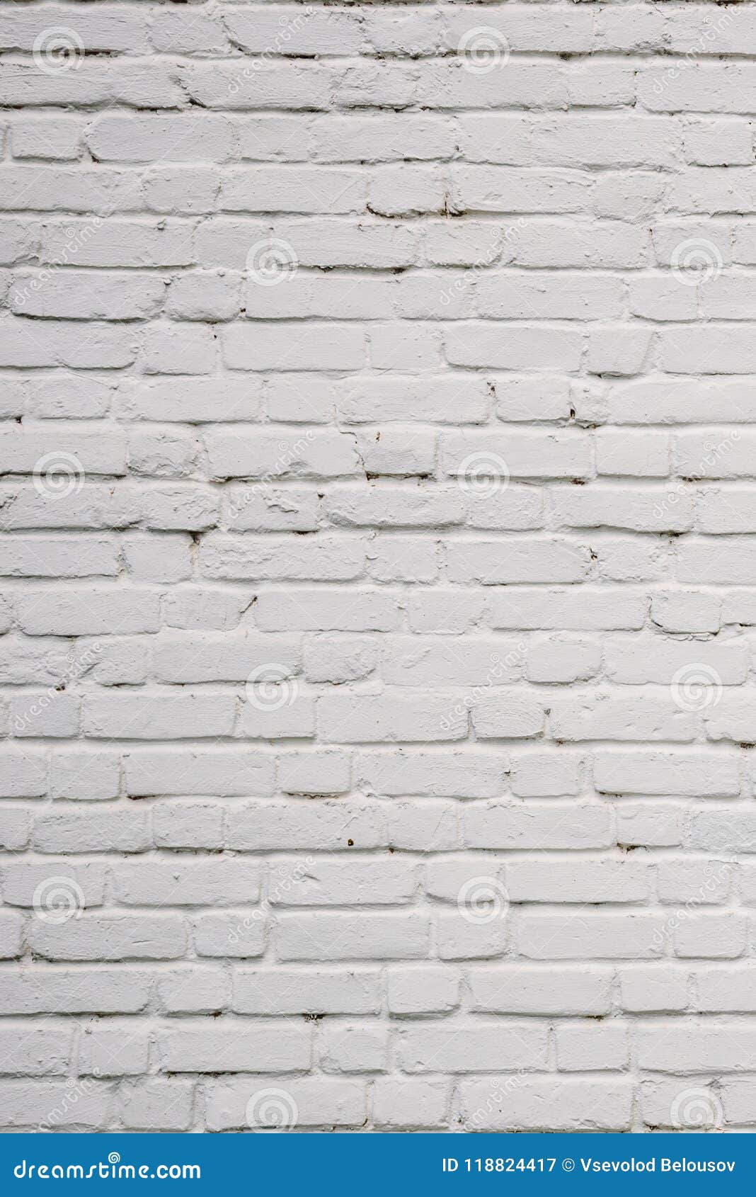 Chipped Brick Wall. stock image. Image of cement, decor - 118824417