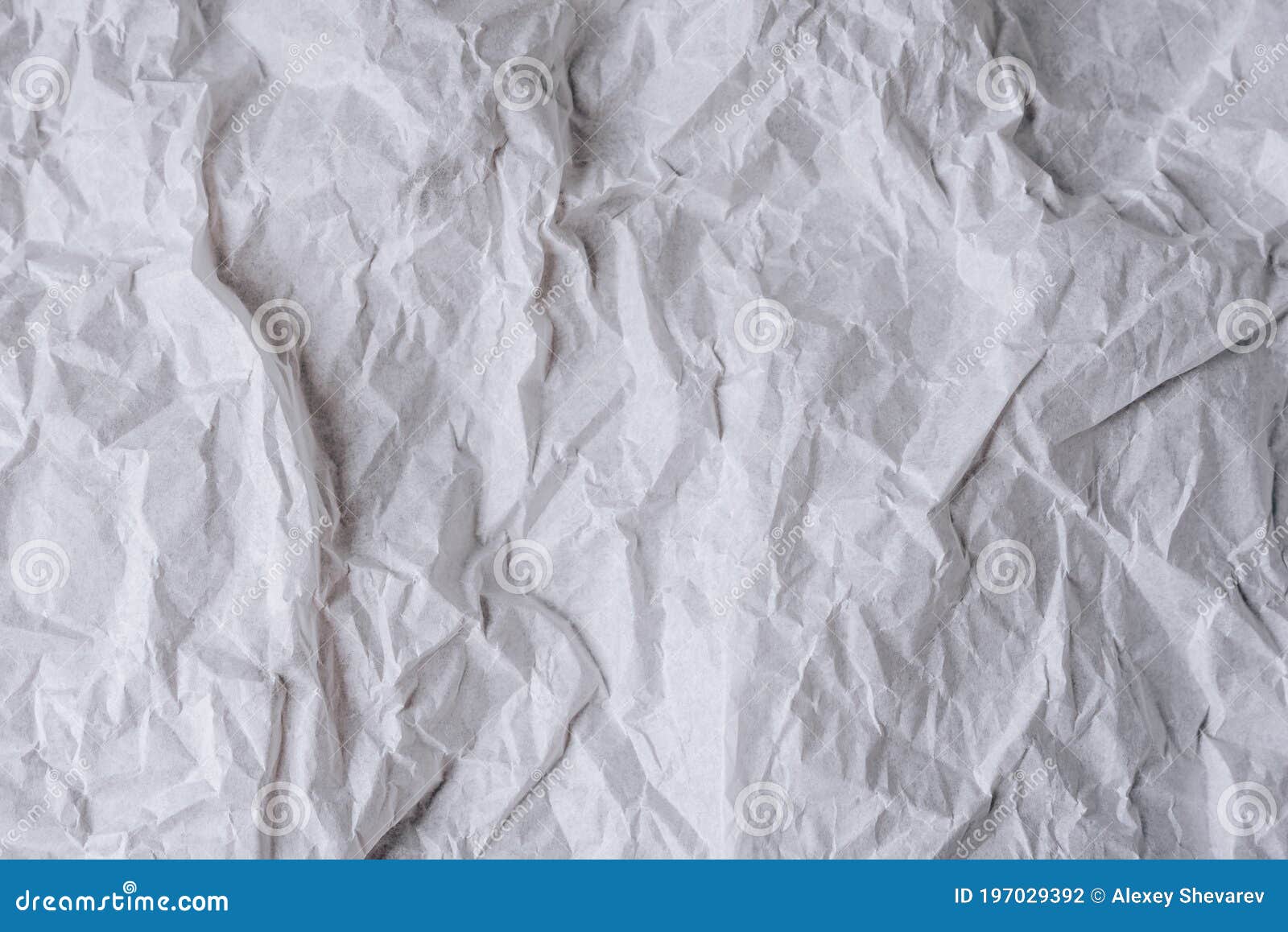 Background Texture of White Crumpled Paper, Crumpled Tracing Paper ...