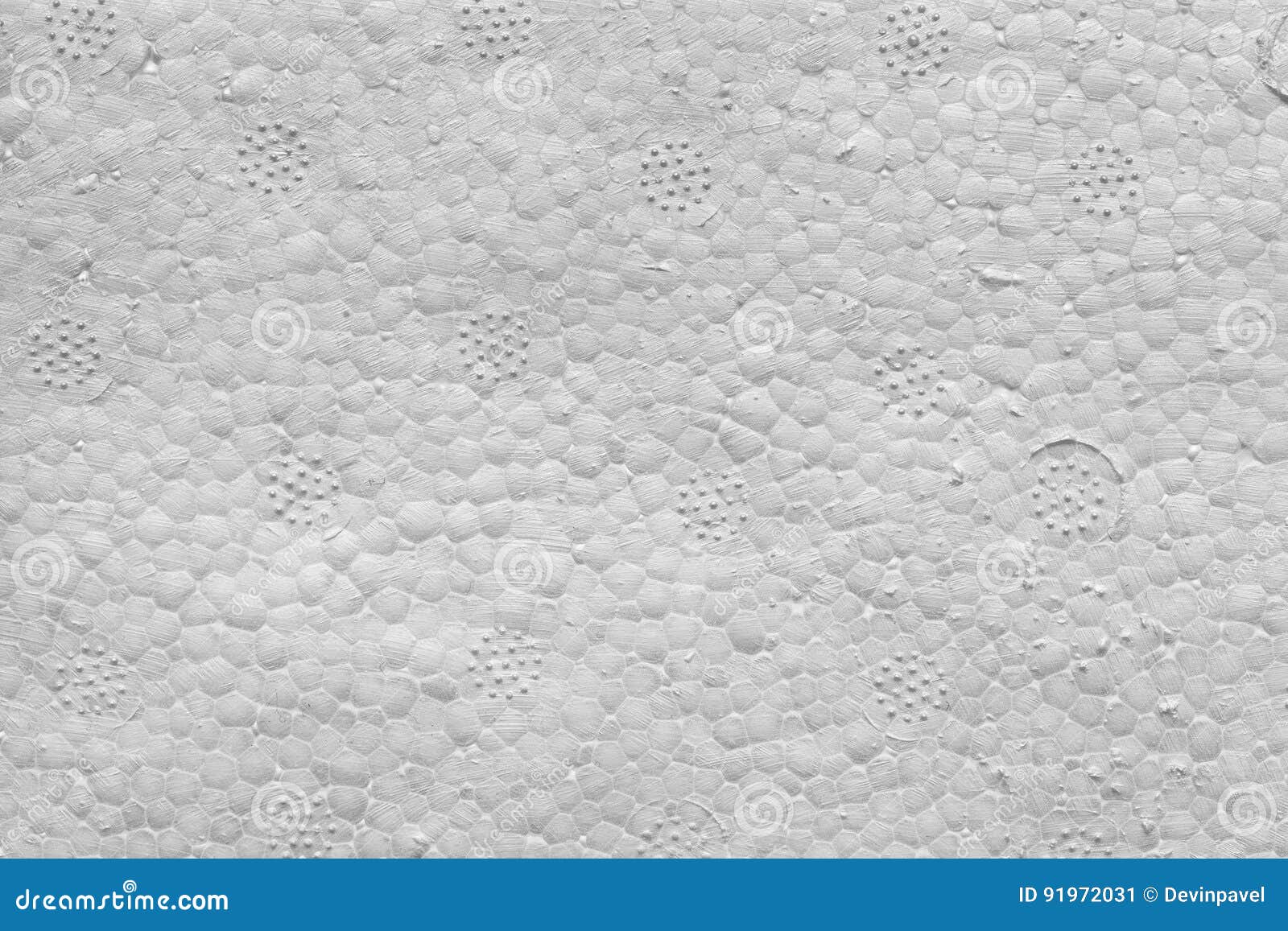 Polystyrene Close Cells Foam Flat Surface Texture Royalty-Free Stock ...