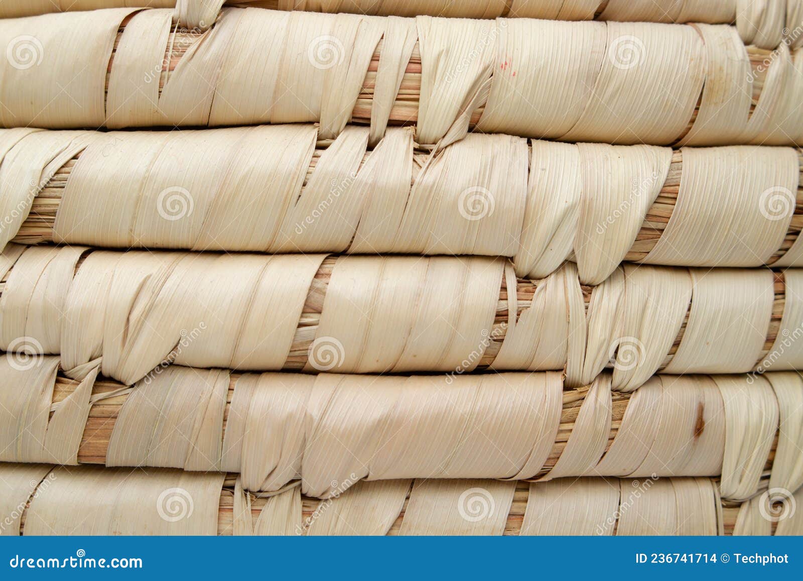 Background Texture Wicker Light Yellow Rattan Closeup Stock Photo ...