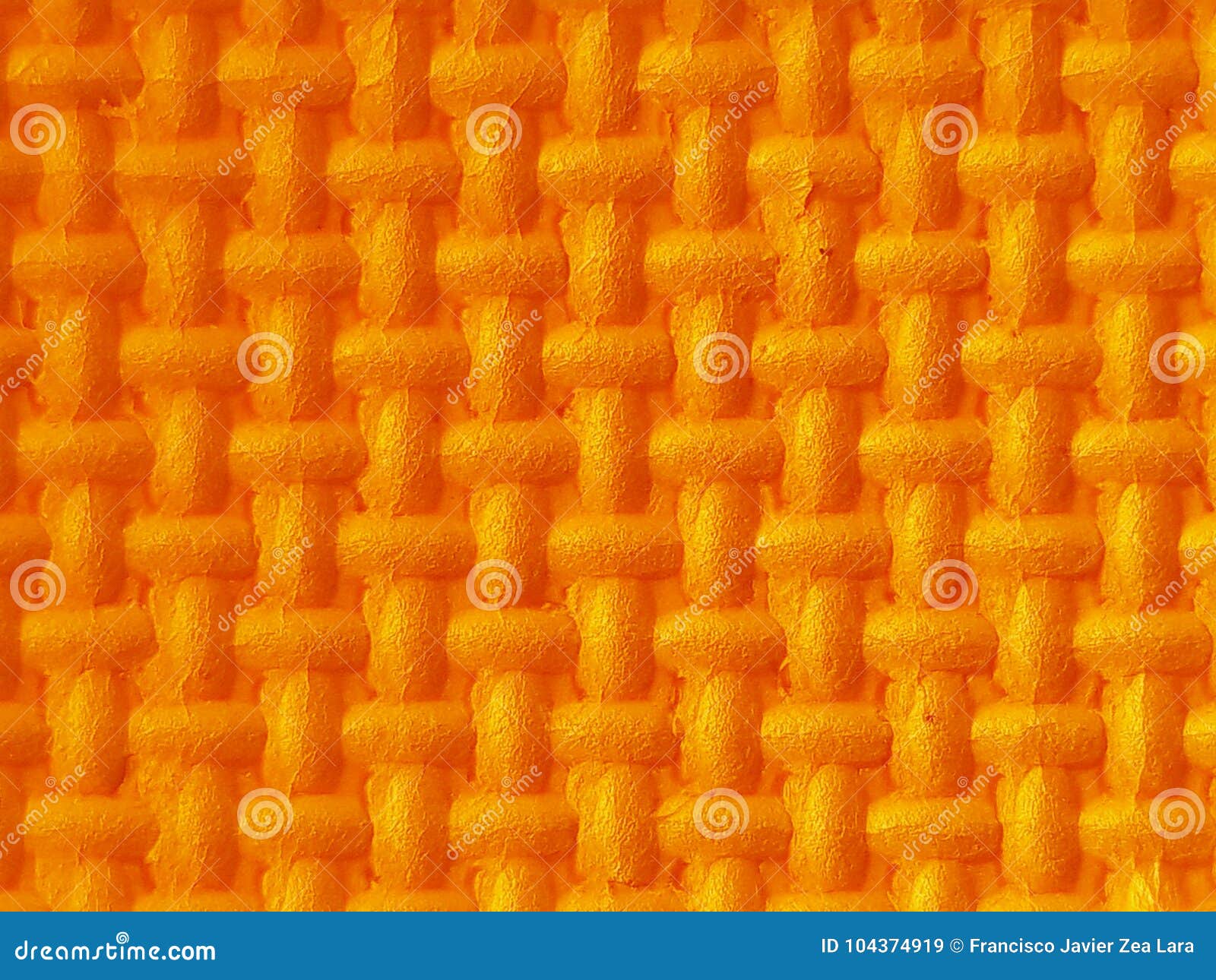 Plastic Figures in Orange 3d with Texture Stock Image - Image of ...