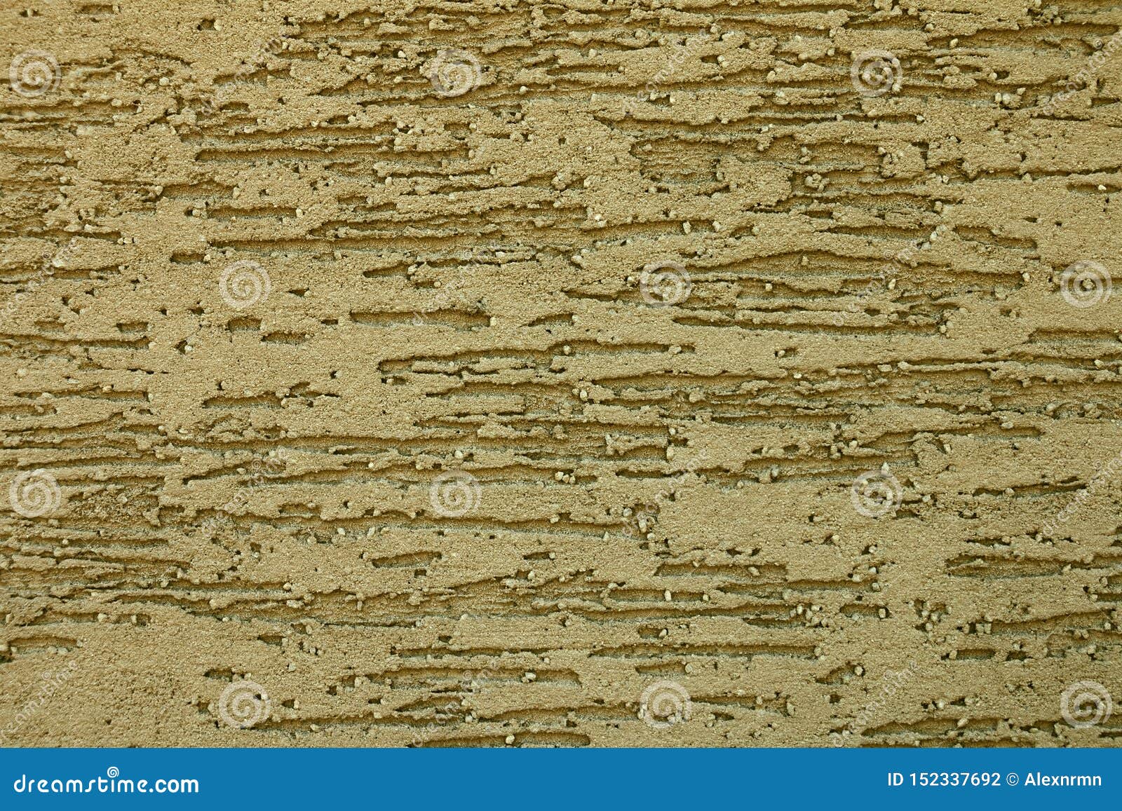 Background of Textured Plaster and Sand. Stock Photo - Image of ...