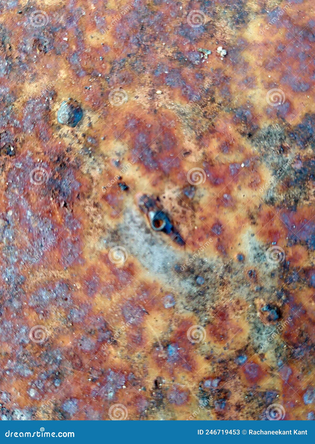 Background of Textures and Rust Patterns. Rough Surface of Rust. Area ...