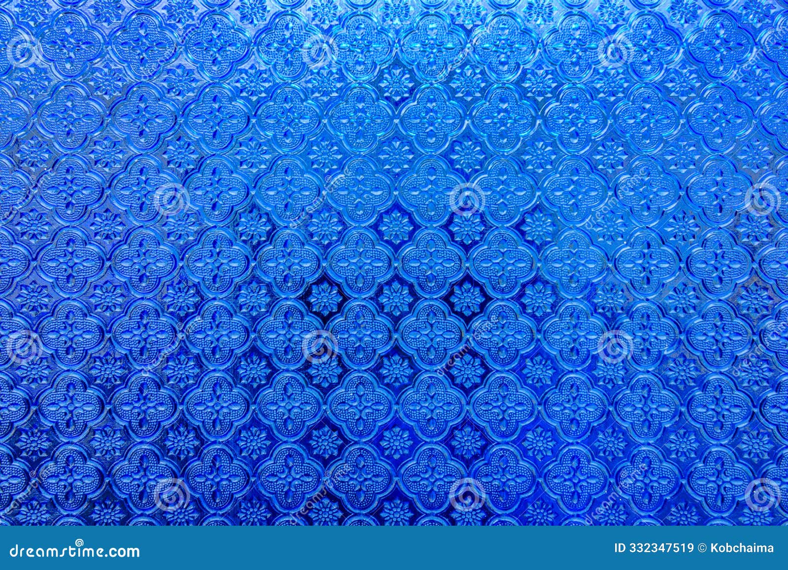 Background of Thai Pattern Translucent Glass Stock Image - Image of ...