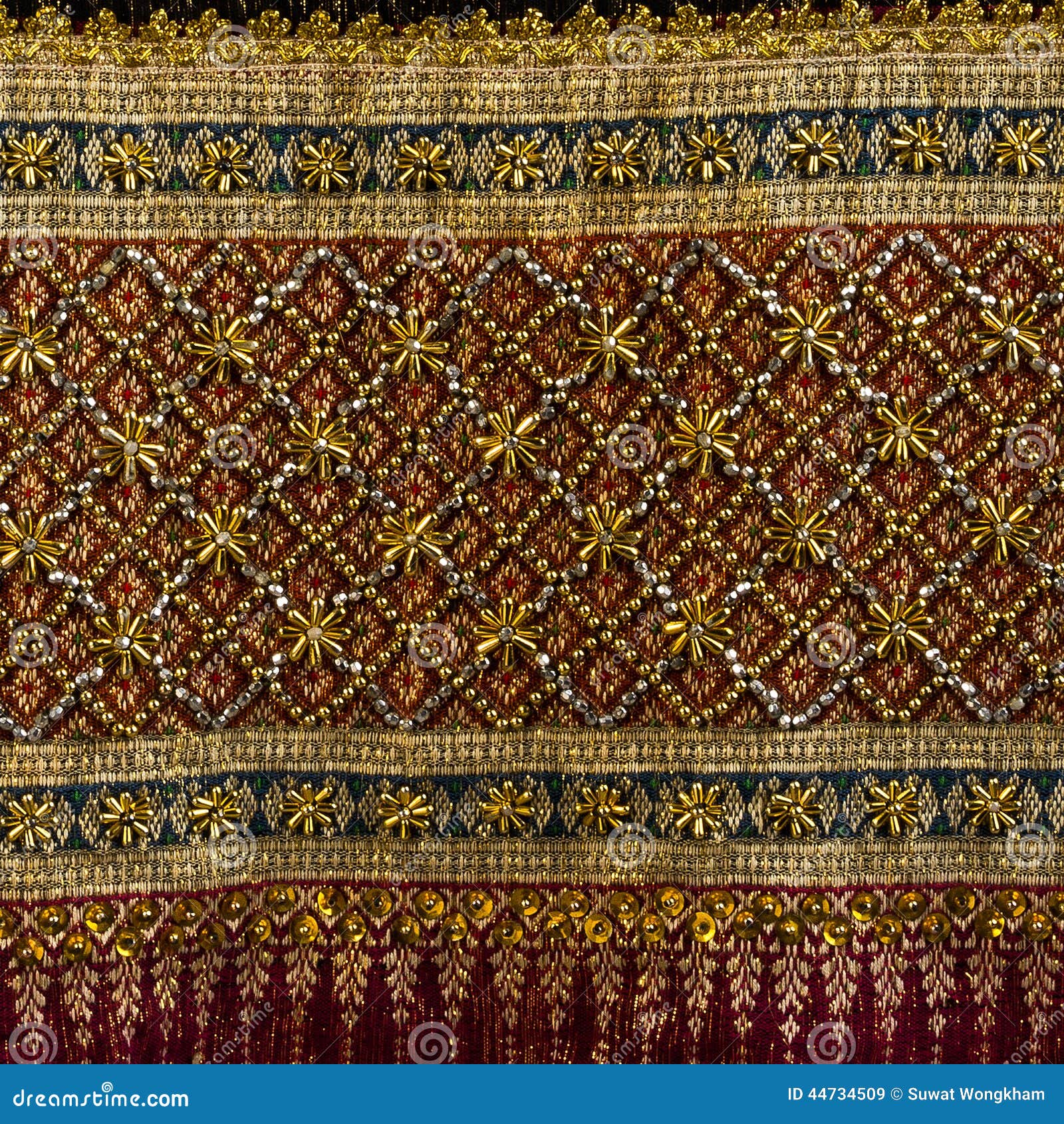 Background of Thai style stock image. Image of indoor - 44734509