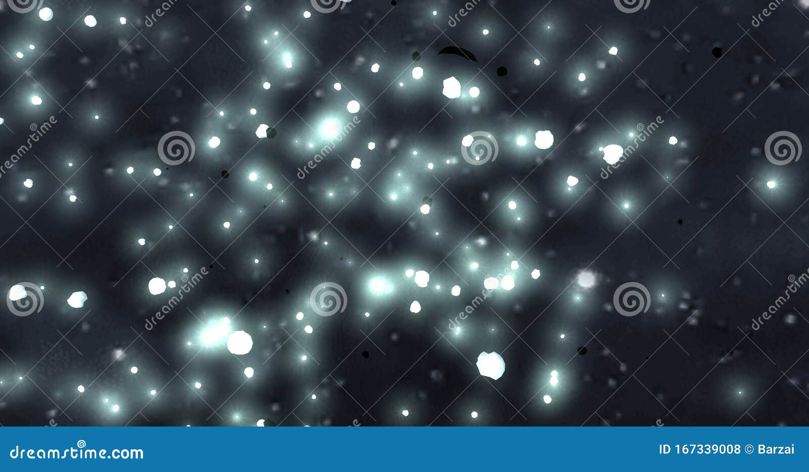 A Thousand of Stars Glowing in a Back Backdrop. Stock Illustration ...