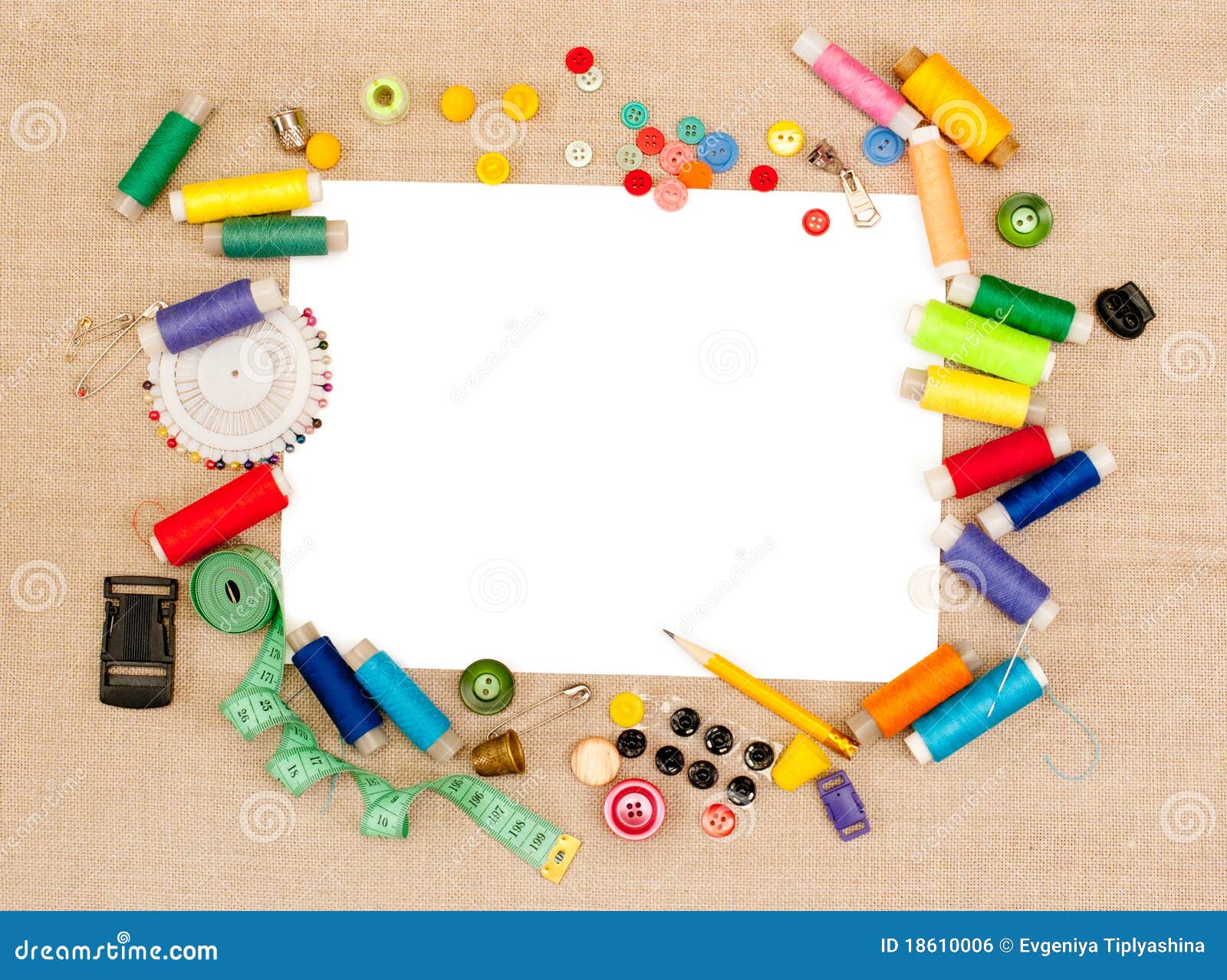 Background with threads stock photo. Image of white, centimeter - 18610006