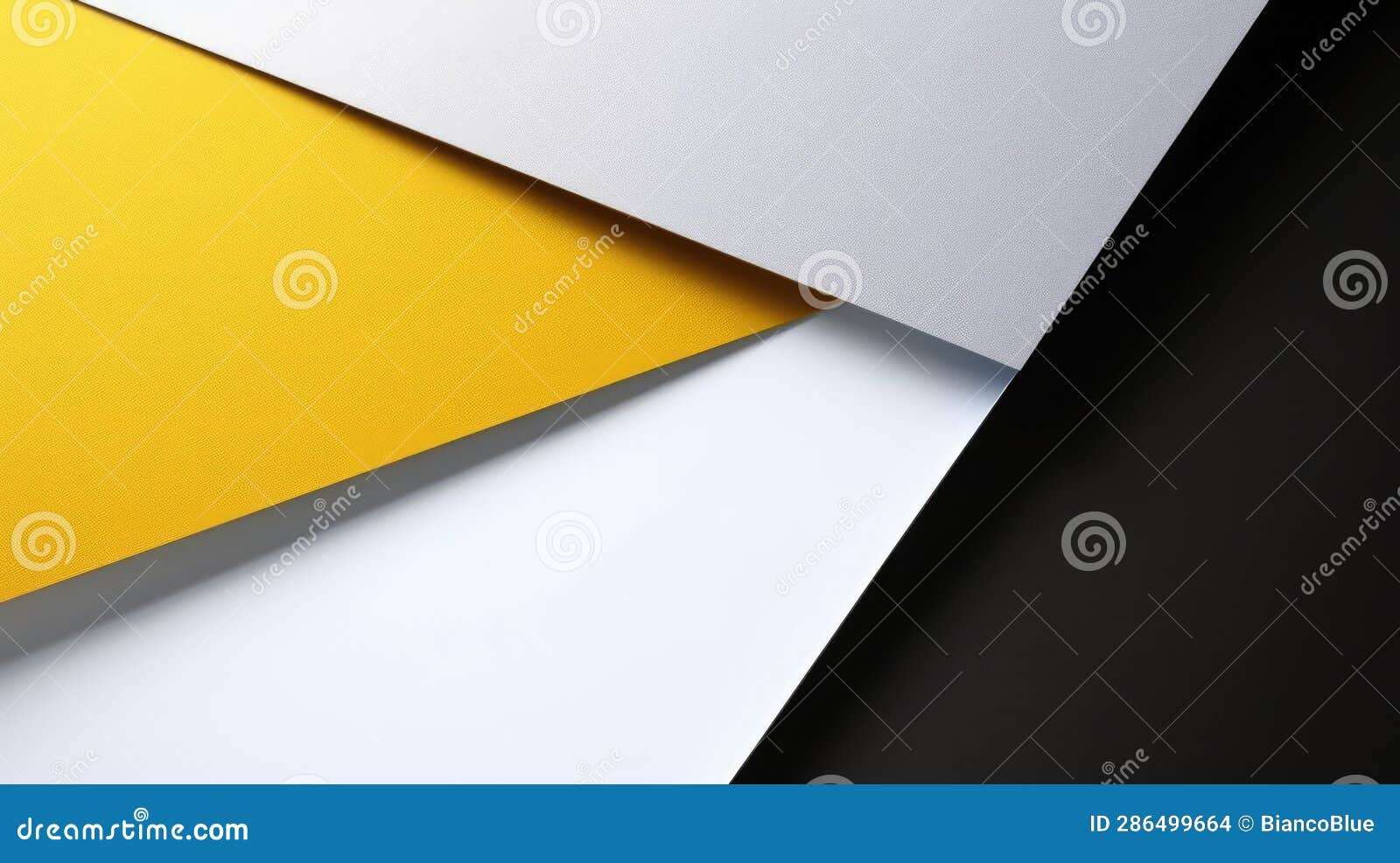 Background of Three Colors Modern Design, Black, White and Yellow ...