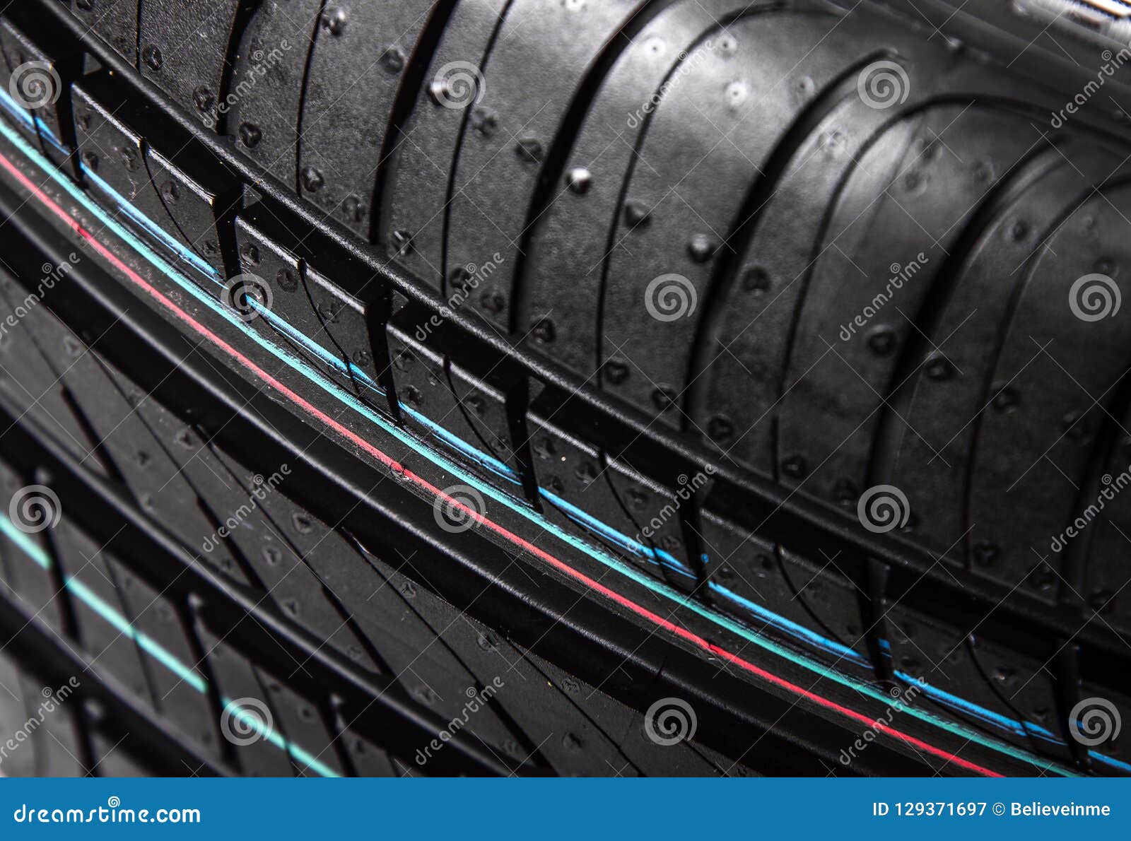 Background of the Tire Tread. Stock Image - Image of rubber, closeup ...