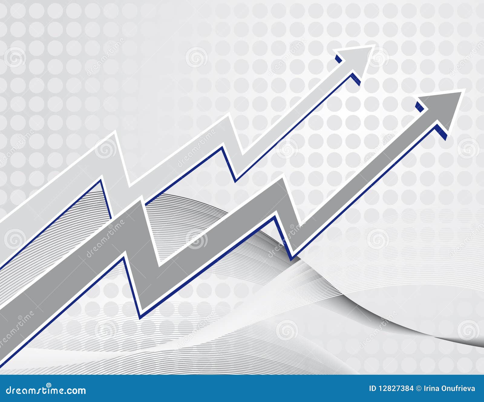 The Background To the Growth Charts Stock Vector - Illustration of ...