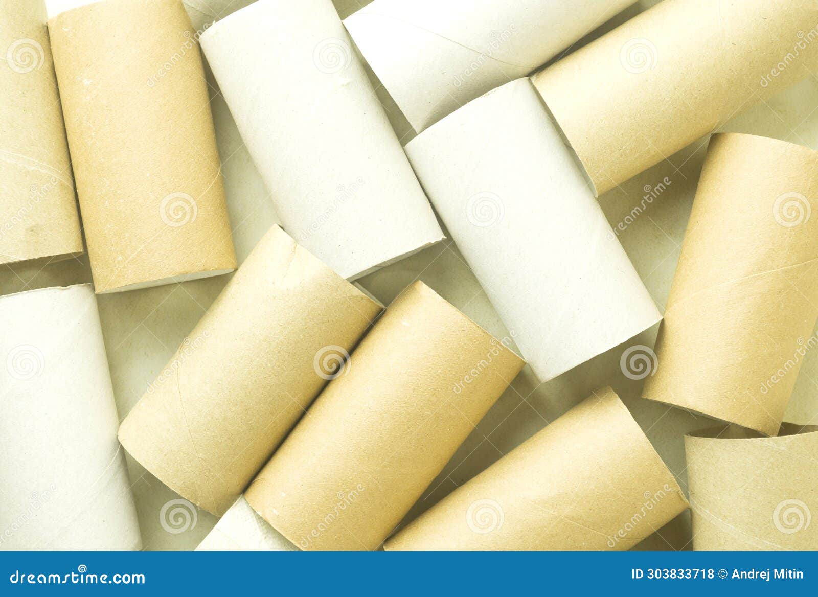 Background of Toilet Paper Empty Rolls,full Frame Stock Photo - Image ...