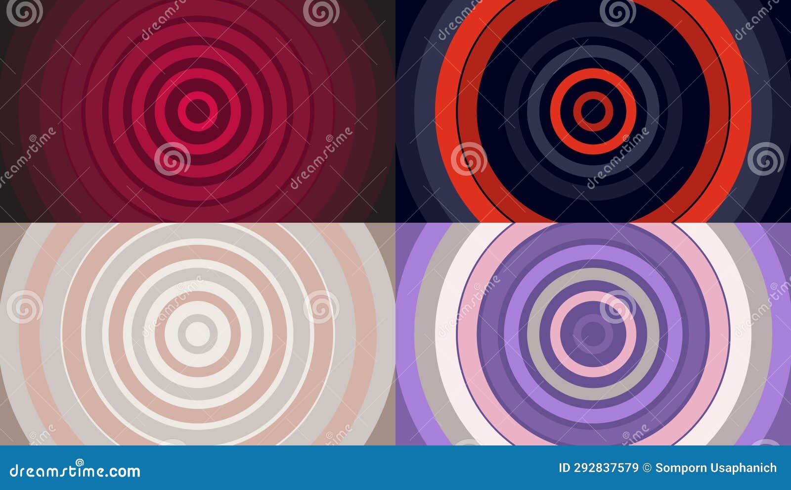 Background Tone Gradation Circle Small To Large Like a Lot of Light ...