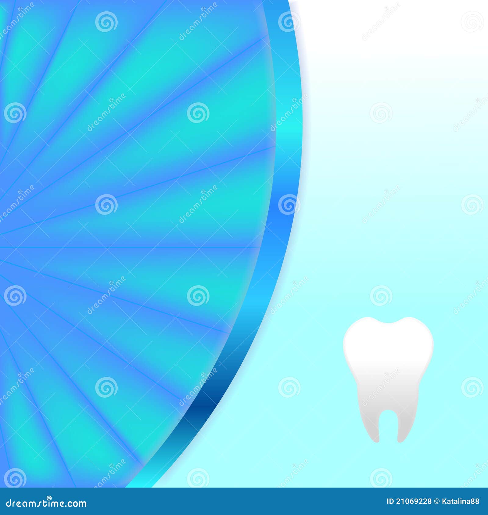 Background with tooth stock vector. Illustration of mouth - 21069228