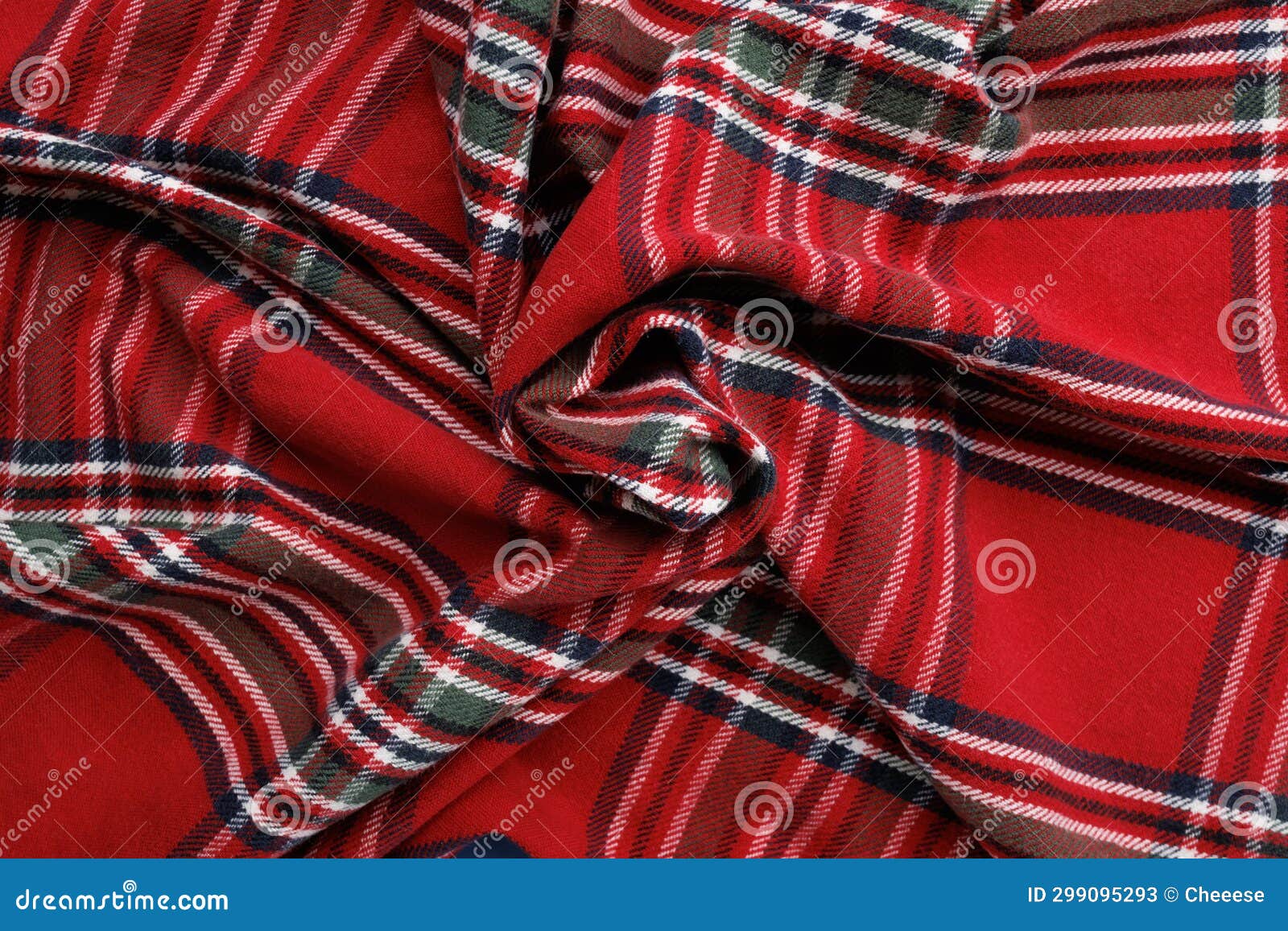 Background of Traditional Checkered Christmas Red Fabric Stock Image ...