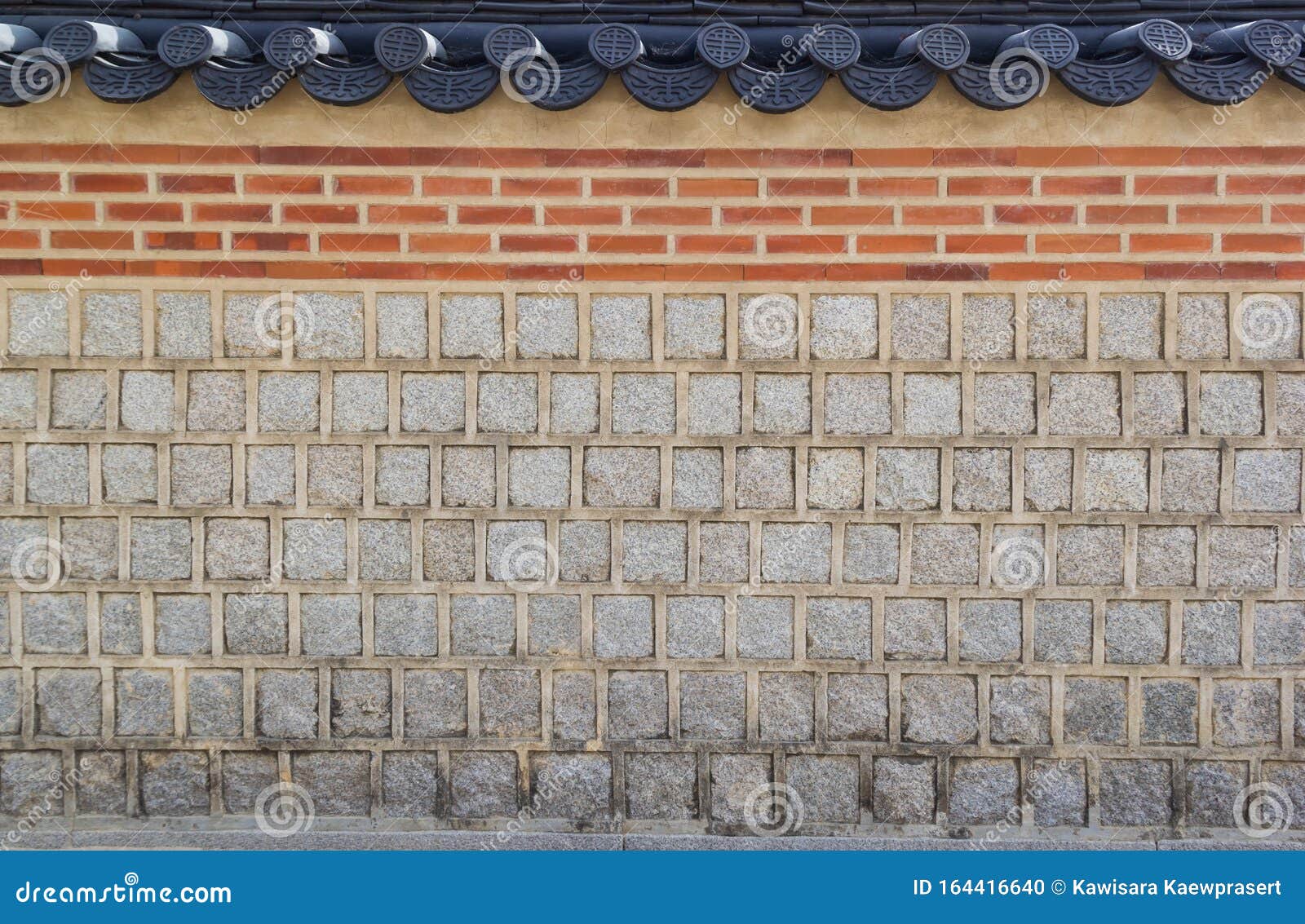 Korean Wall Stock Image | CartoonDealer.com #32076805