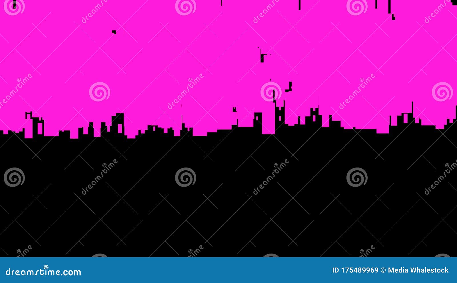 Background Transition with Distortion. Animation. Bright Color ...