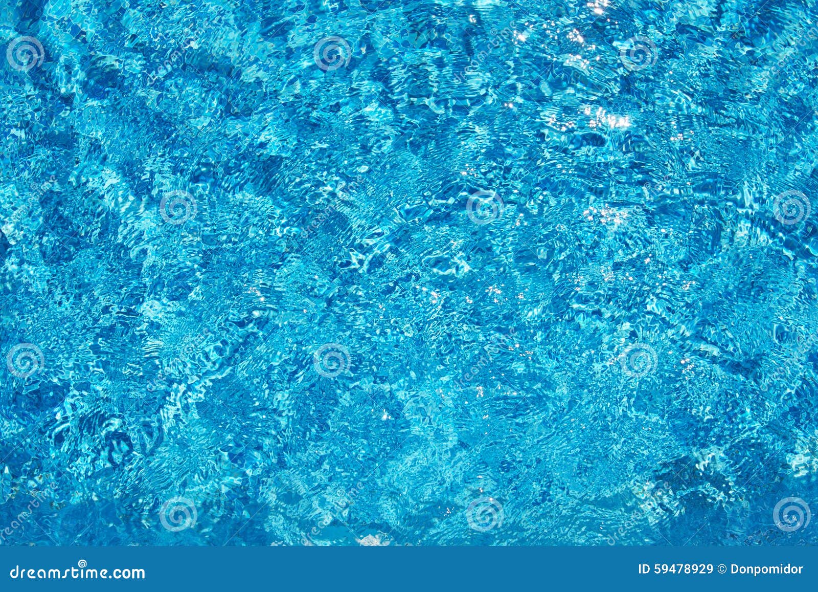 Swimming Pool Water Top View