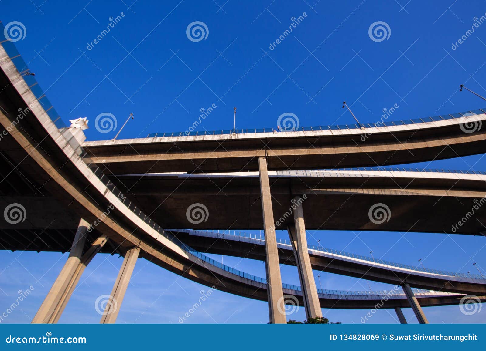 Complexity Expressway Bridge Stock Image - Image of built, lane: 134828069