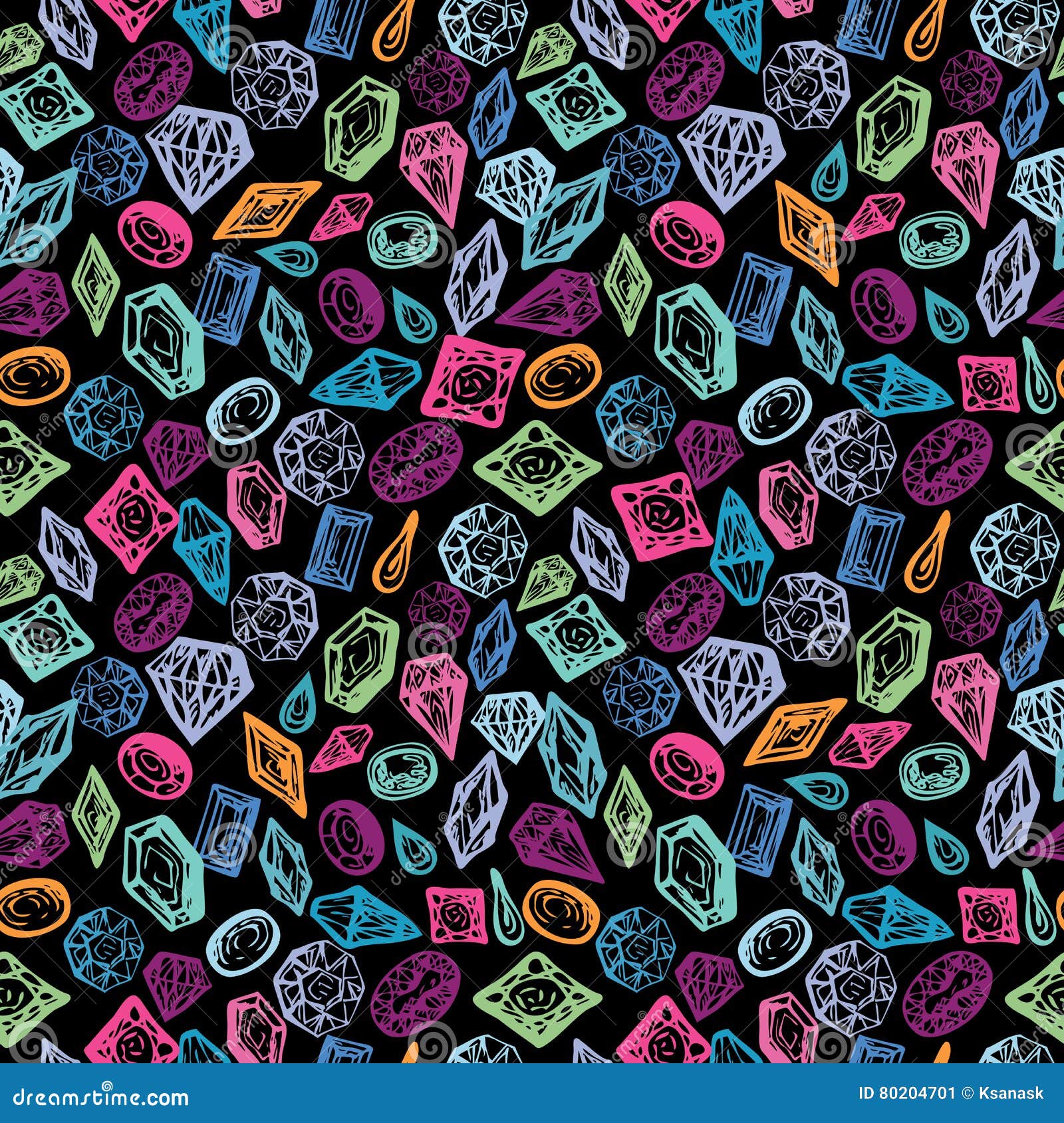 Background with Treasure stock vector. Illustration of drawn - 80204701