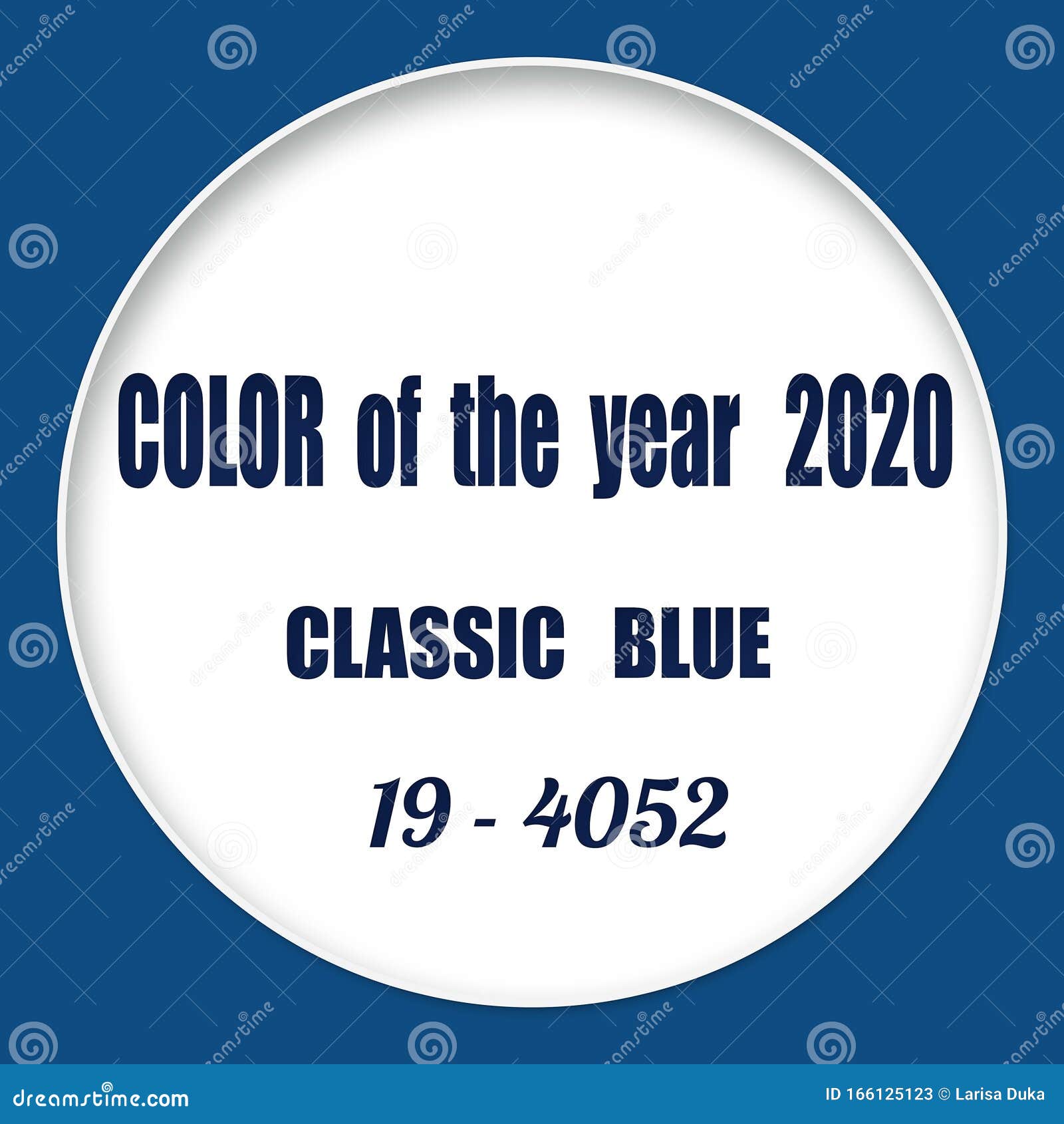 Background of Trendy Classic Blue Color. Color of the 2020 Year Concept ...