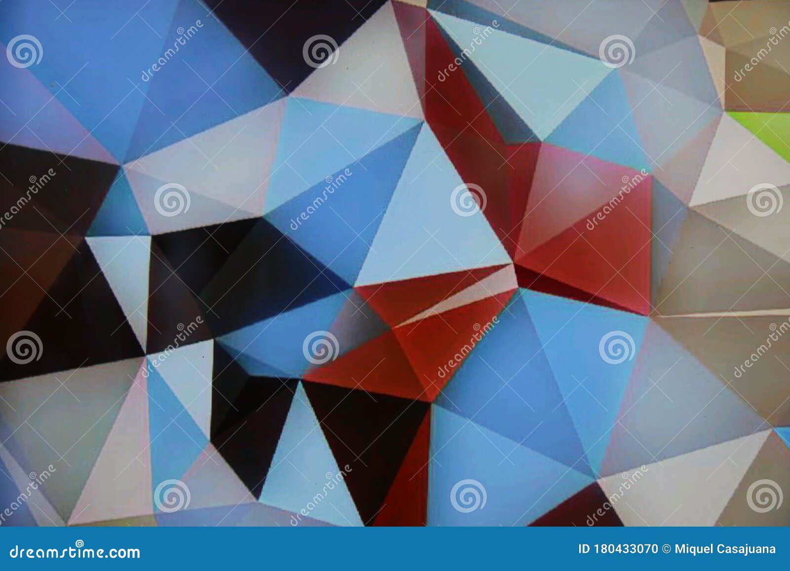 Background with Triangle Shapes and Textures Stock Photo - Image of ...