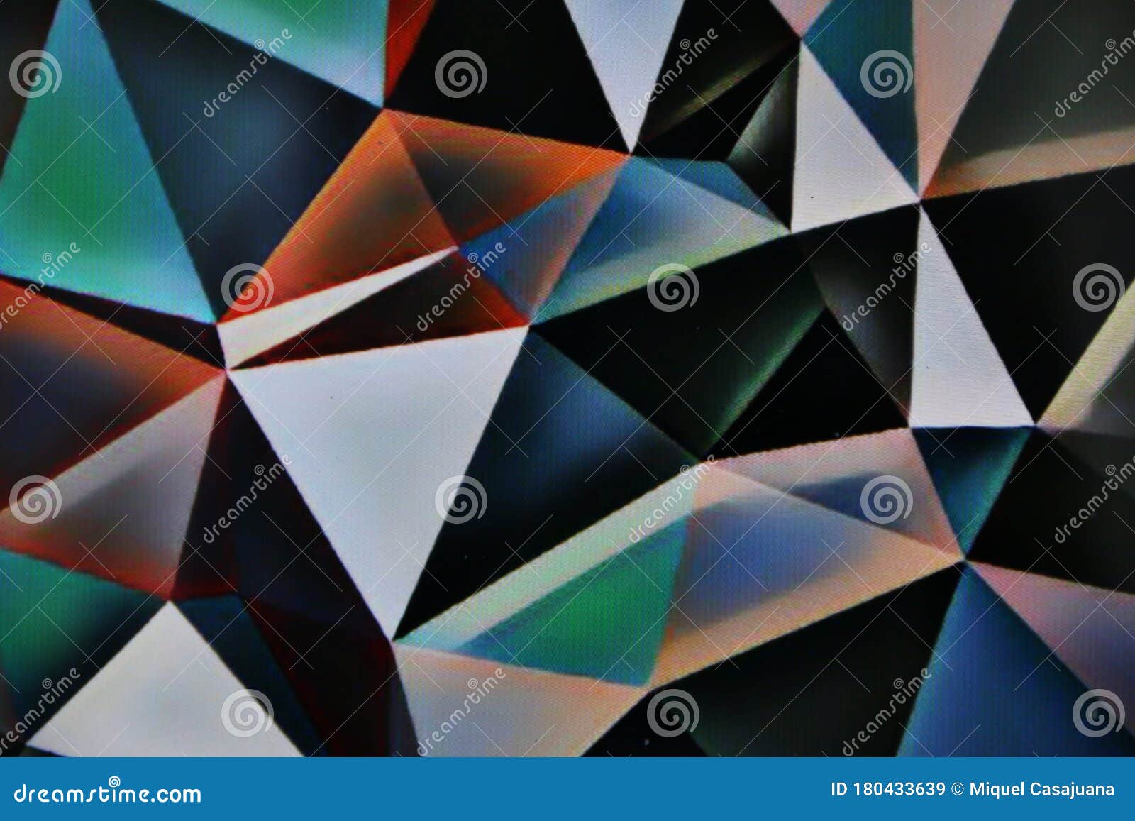 Background with Triangle Shapes and Textures Stock Image - Image of ...