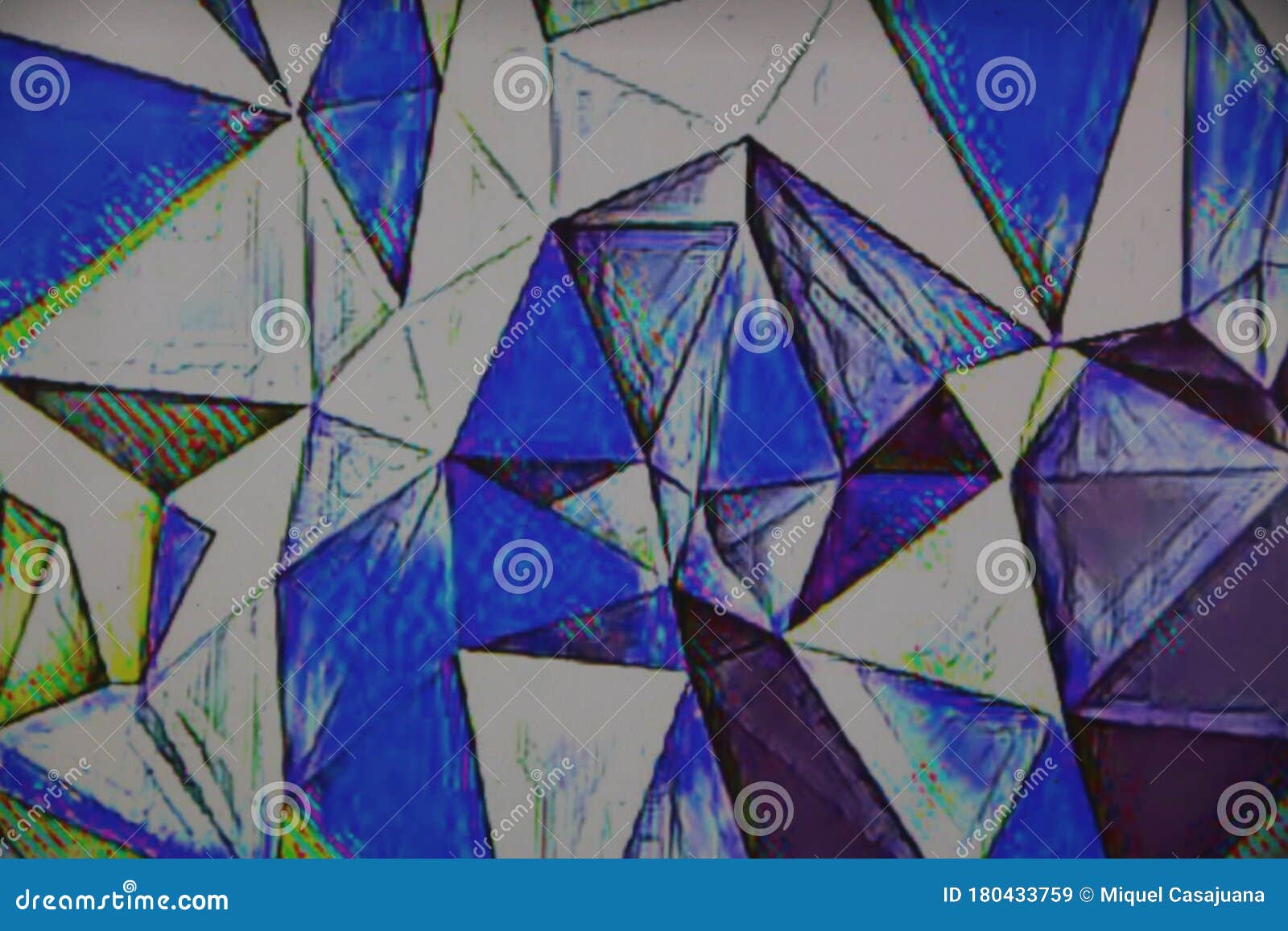 Background with Triangle Shapes and Textures Stock Image - Image of ...