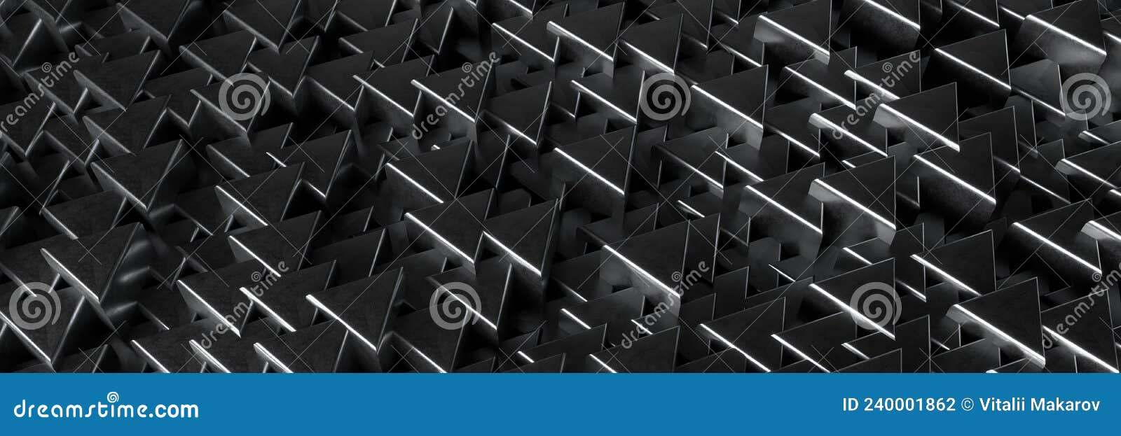 Background of Triangles. Geometric Structure Stock Illustration ...