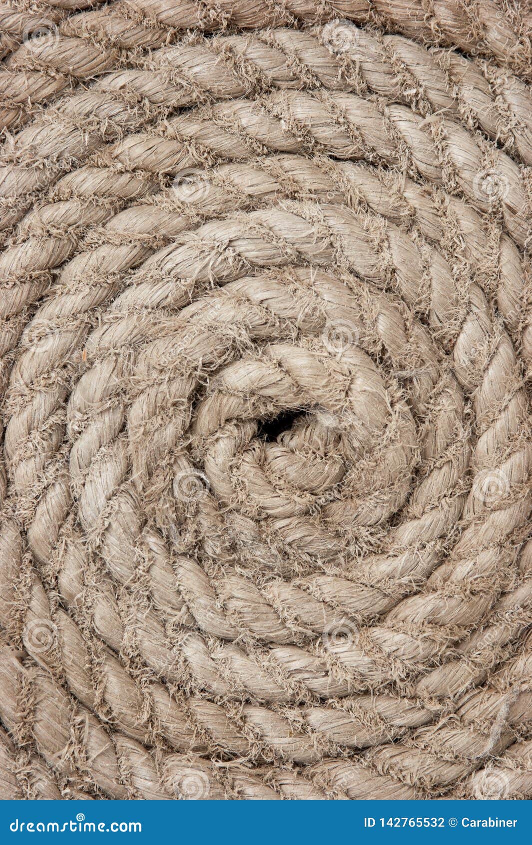 Twisted hemp rope stock photo. Image of brown, shape - 142765532