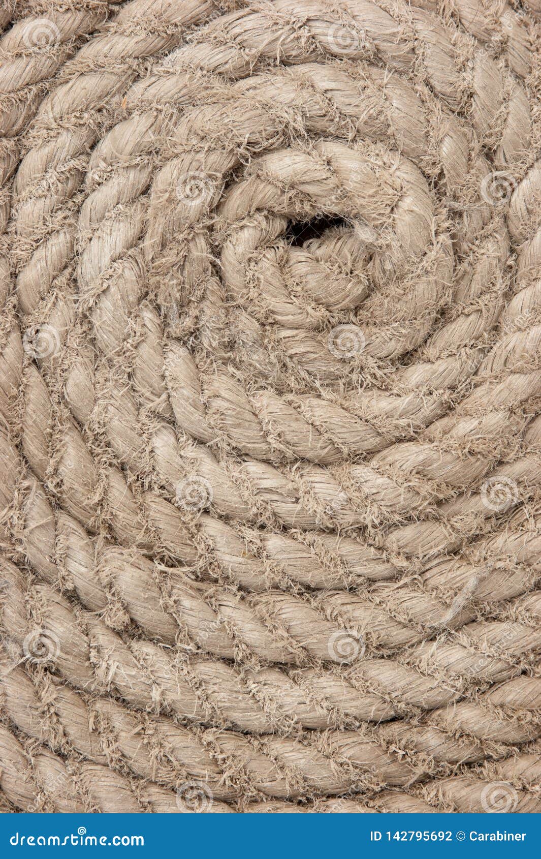 Twisted Hemp Rope Stock Image | CartoonDealer.com #142763641