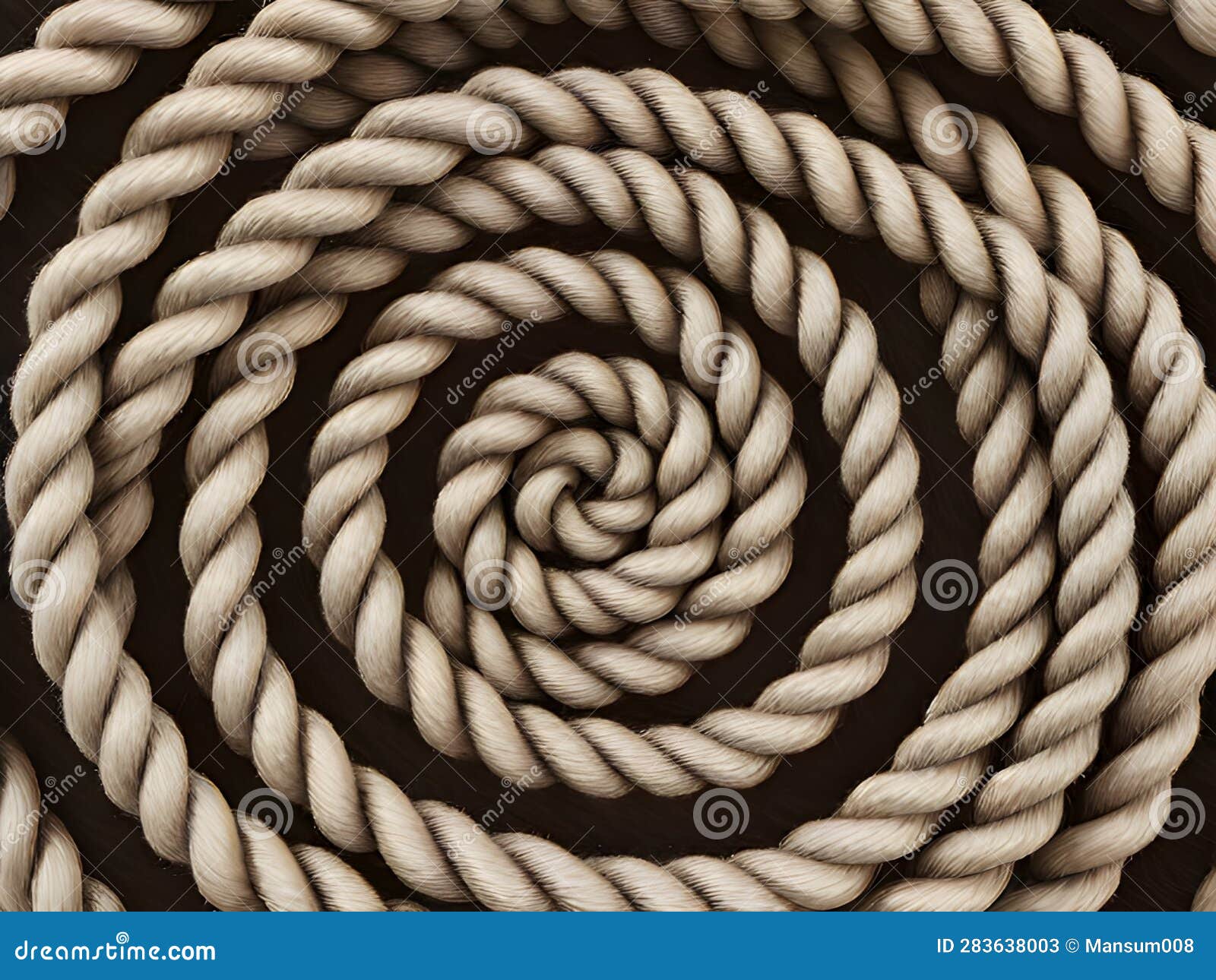 Background of Twisted Rope Texture Stock Illustration - Illustration of ...