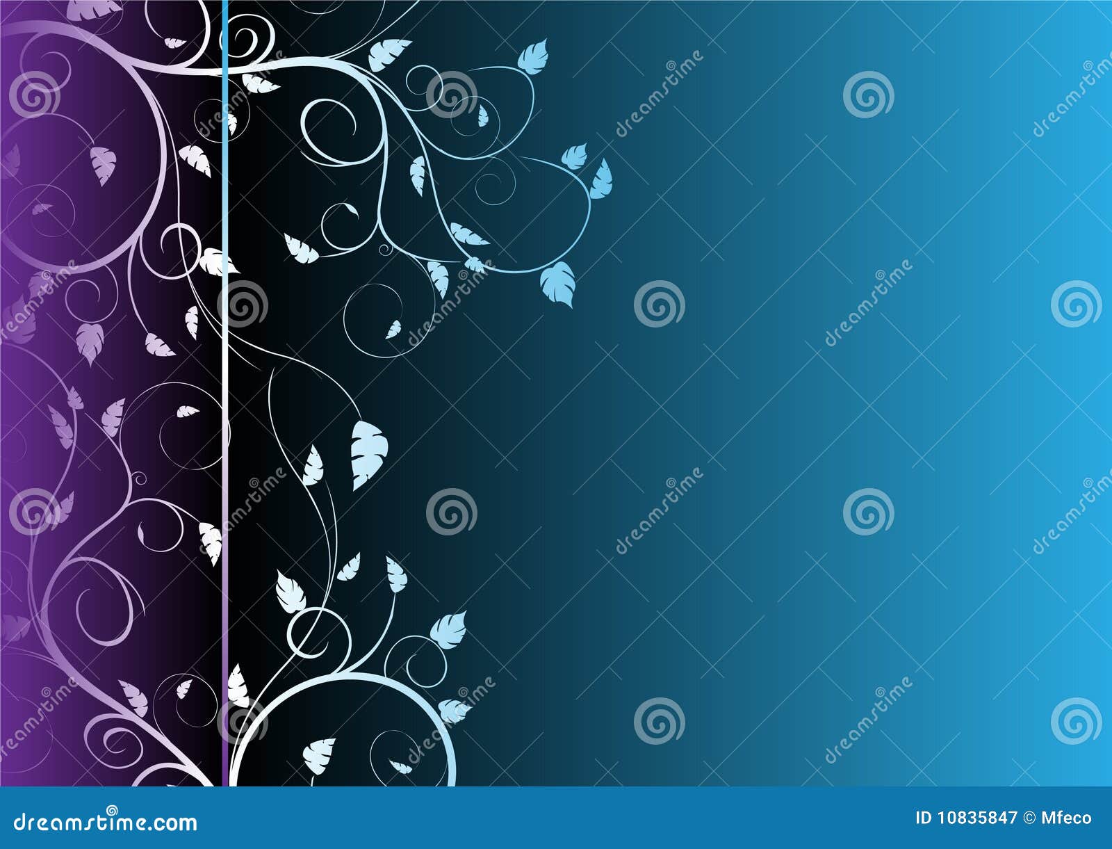 Background with two colors stock vector. Illustration of botany - 10835847