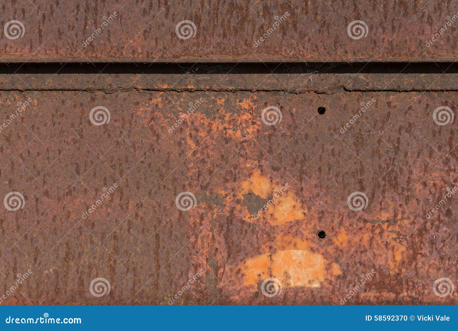 Background Two Pieces Textured Rusty Metal Stock Photo - Image of sheet ...