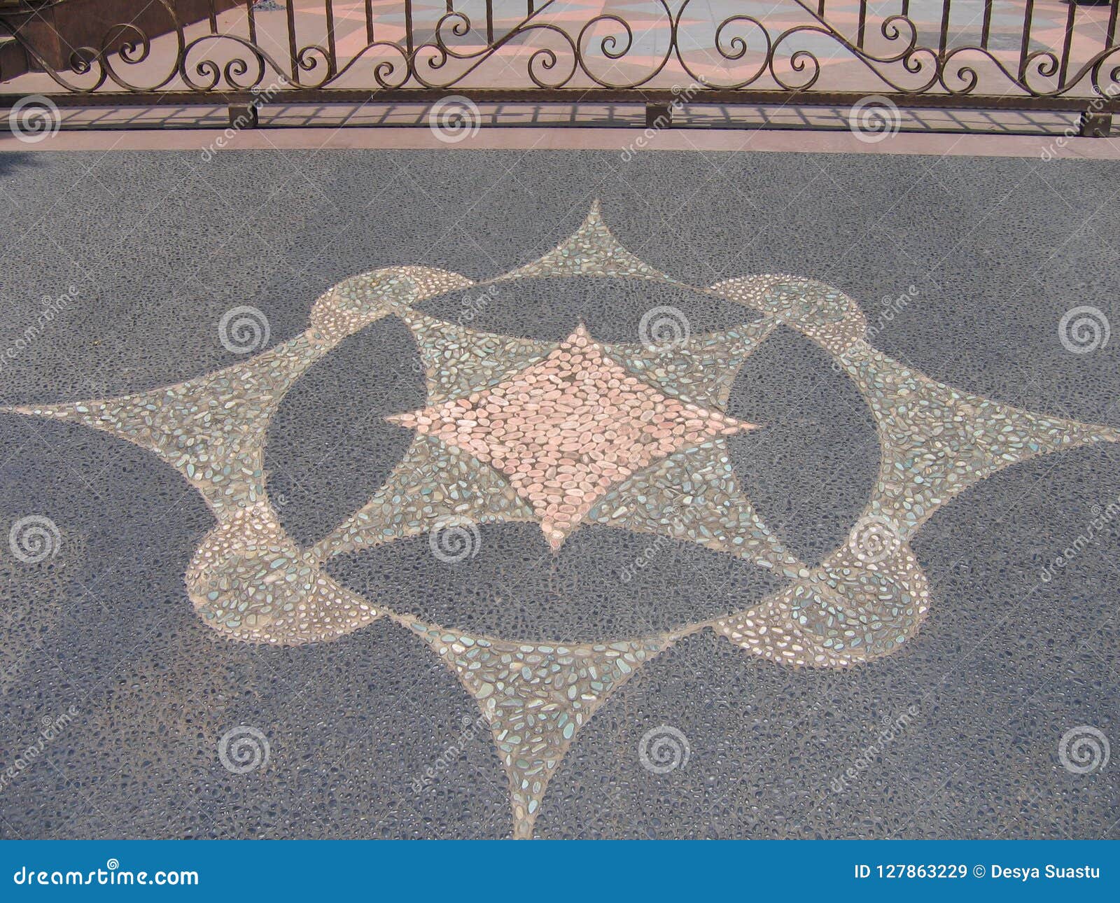 Background Type View of Small Rocks on a Pavement Road Stock Image ...