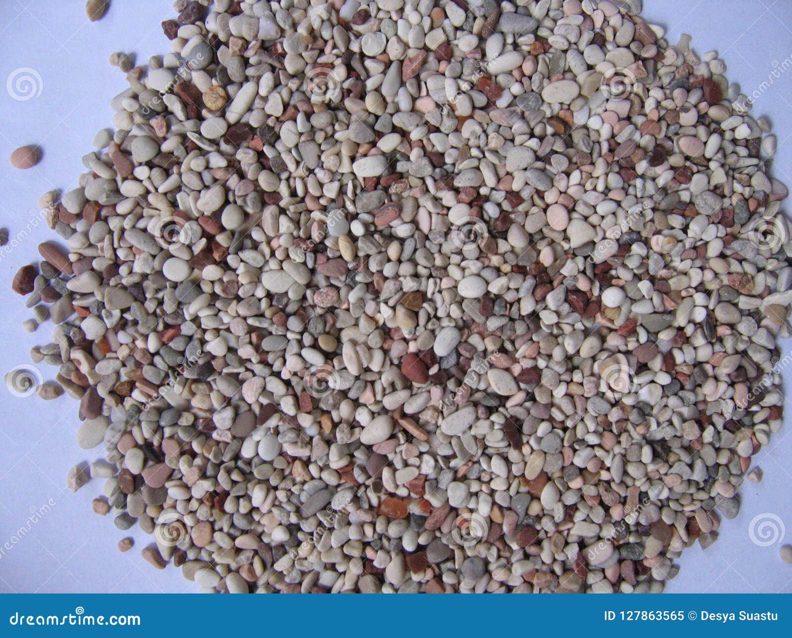 Background Type View of Small Rocks on a Pavement Road Stock Image ...