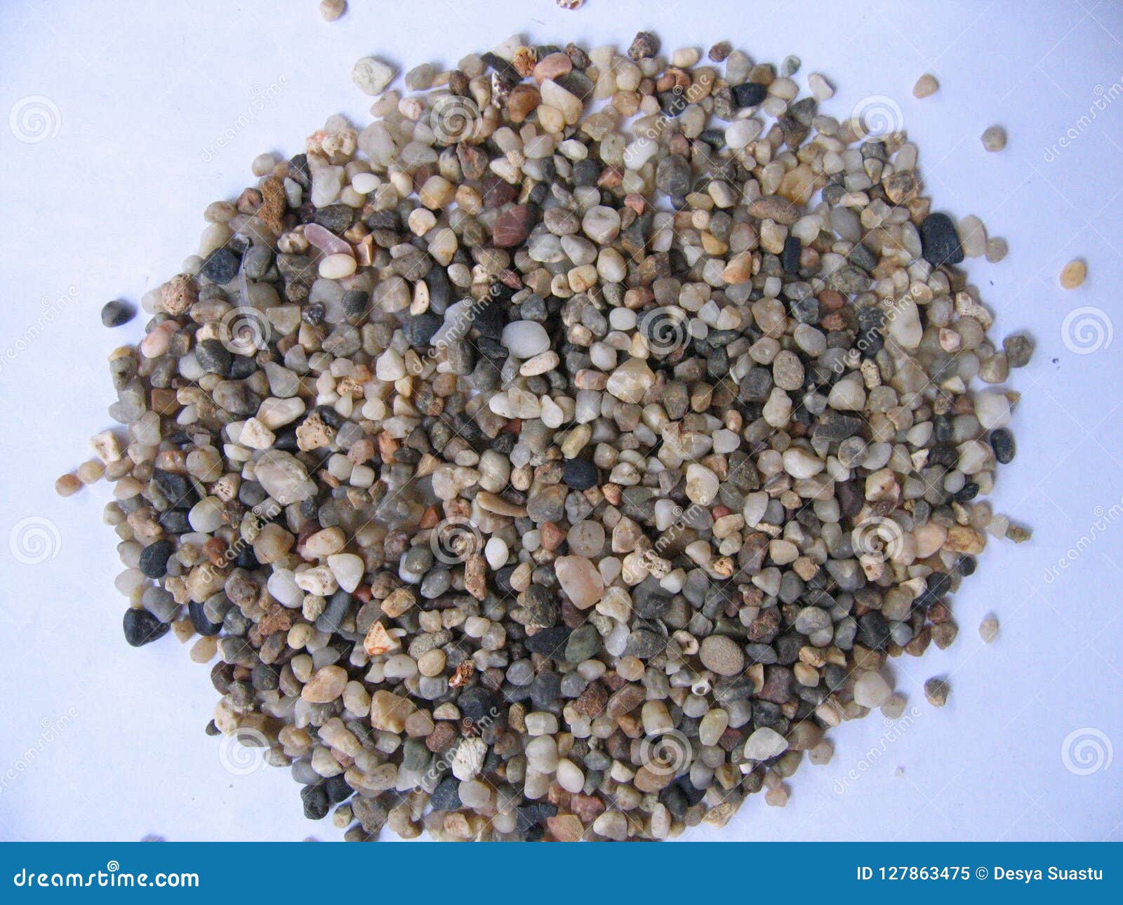 Background Type View of Small Rocks on a Pavement Road Stock Image ...