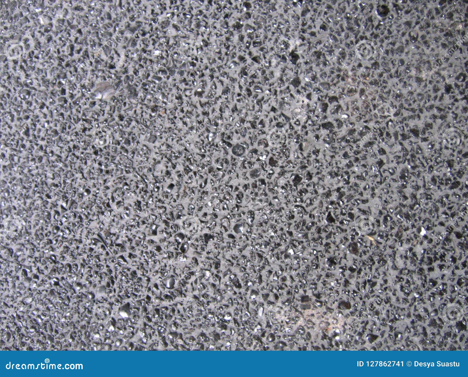 Background Type View of Small Rocks on a Pavement Road Stock Image ...