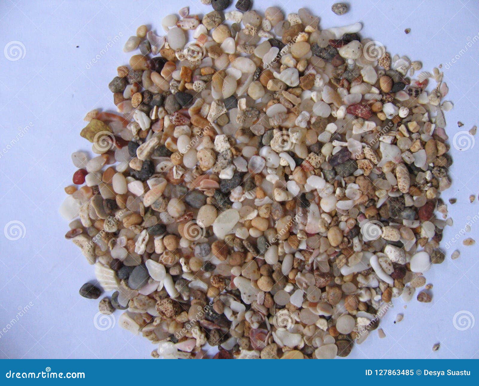 Background Type View of Small Rocks on a Pavement Road Stock Image ...