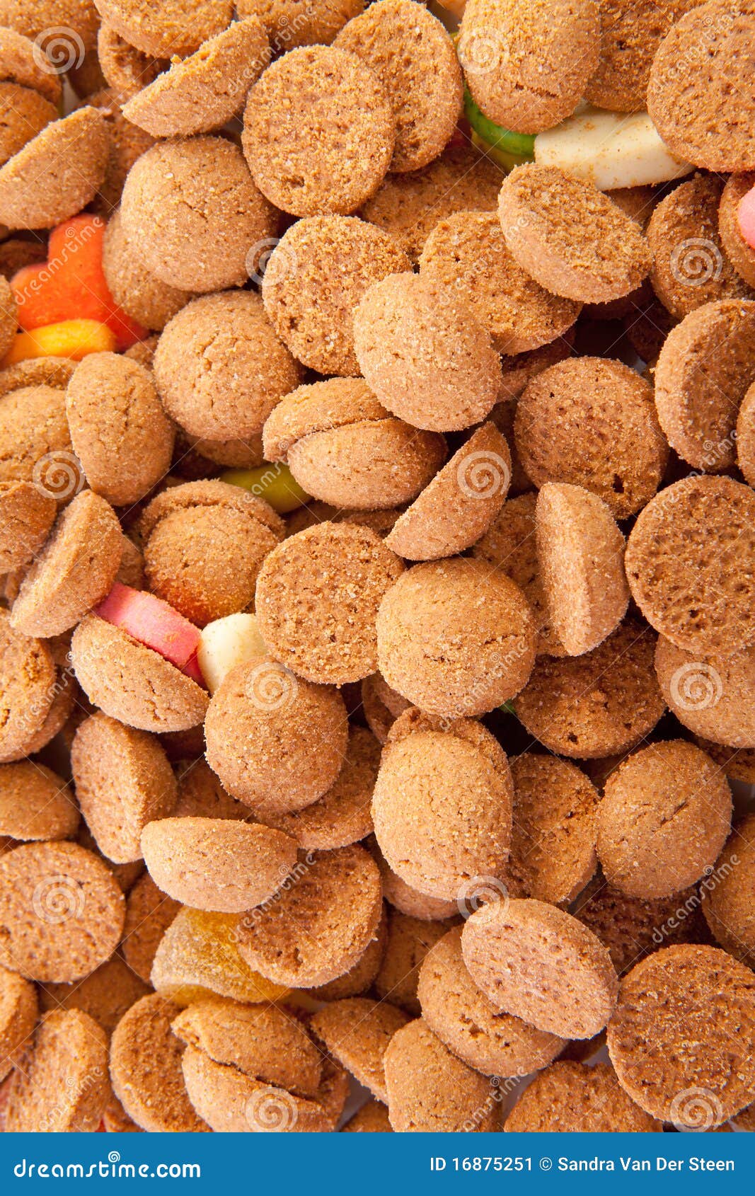Background of Typical Dutch Sweets Stock Image - Image of background ...