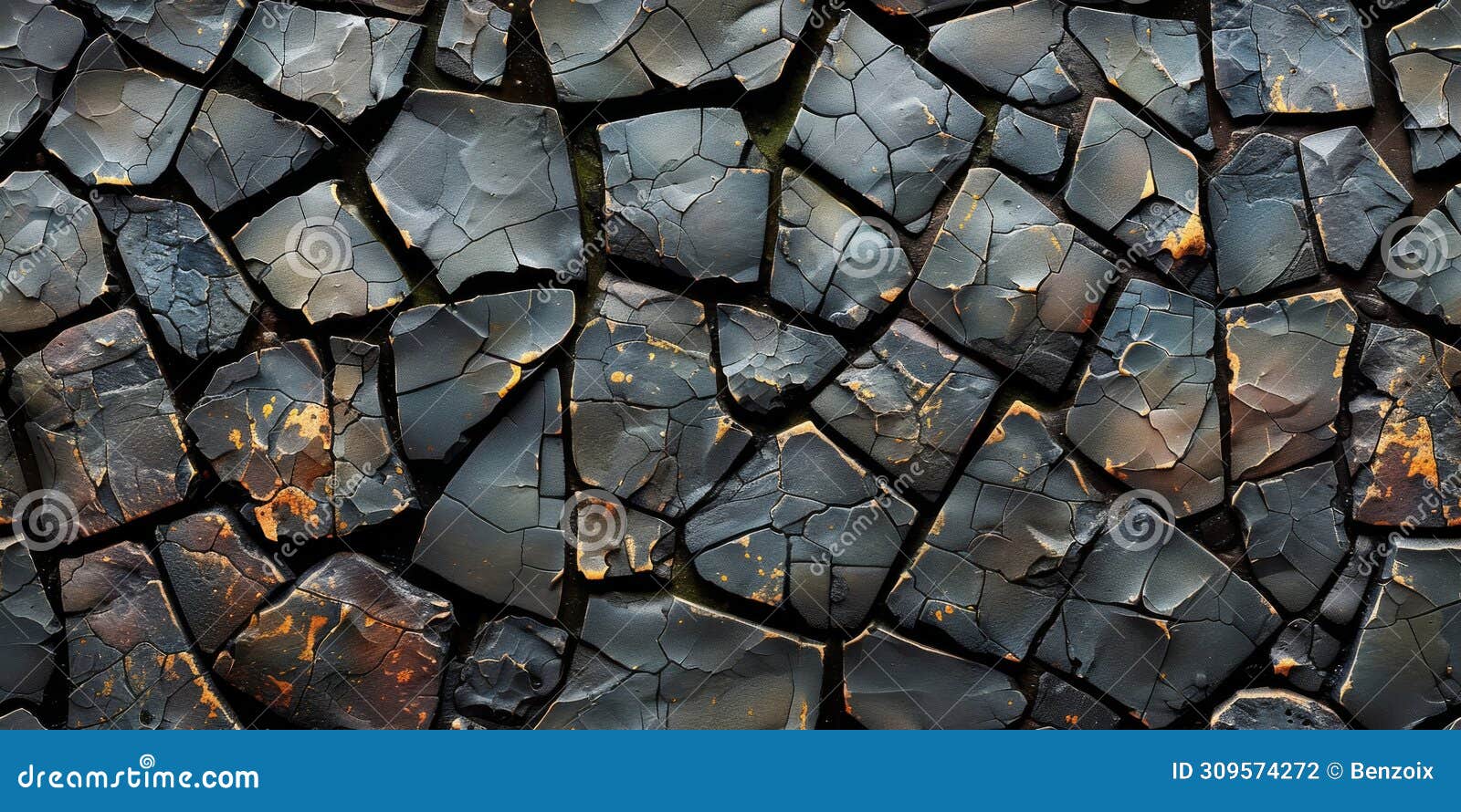 Background Urban Road with Stone Rock and Concrete. Crack Rock. Stock ...