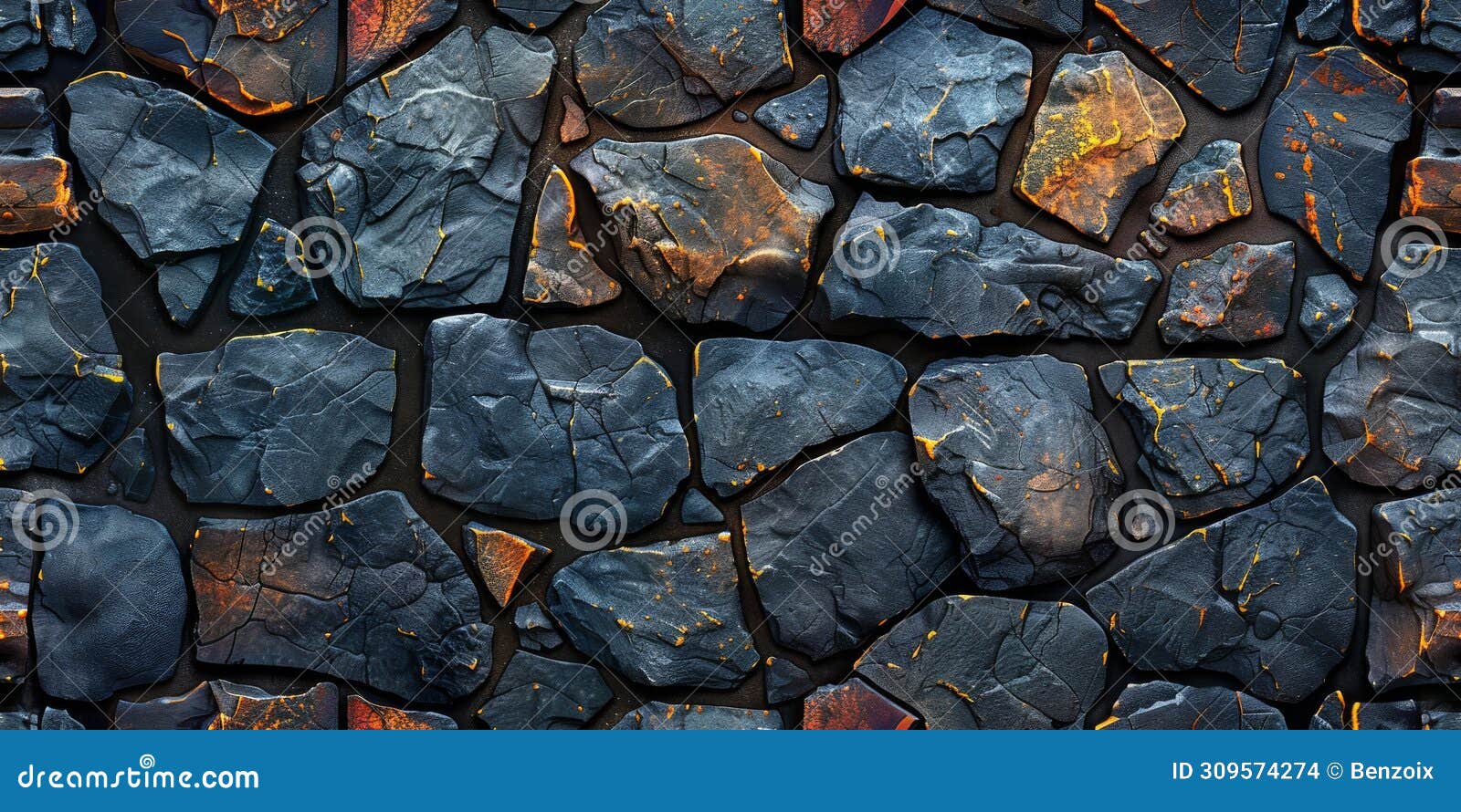 Background Urban Road with Stone Rock and Concrete. Crack Rock. Stock ...