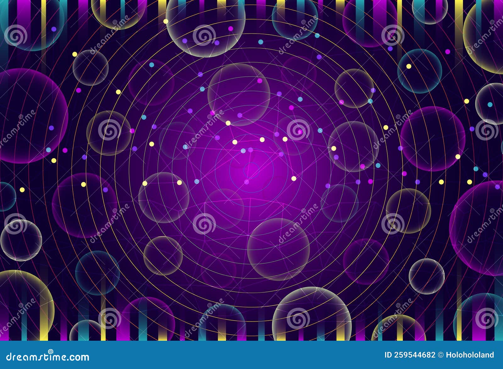 Background stock vector. Illustration of illusion, modern - 259544682