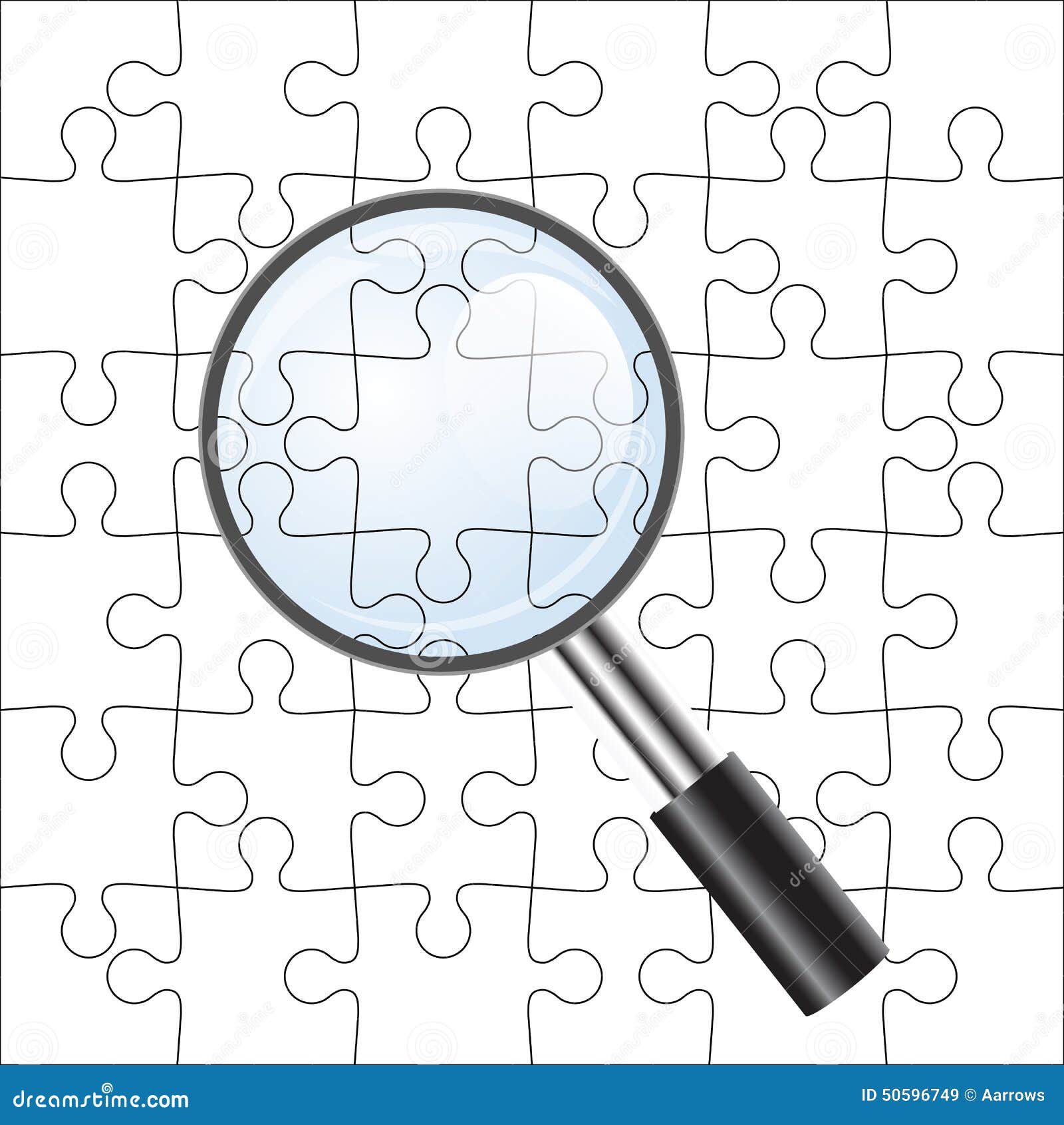 Background Vector Illustration Jigsaw Puzzle. with Stock Vector ...