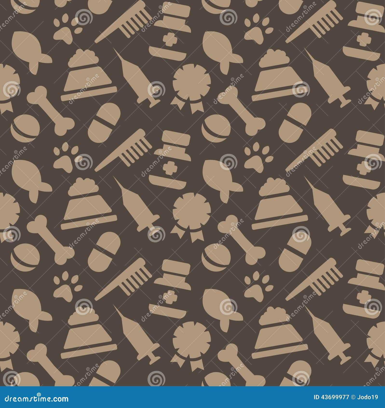 Background with Veterinary Facilities Stock Vector - Illustration of ...