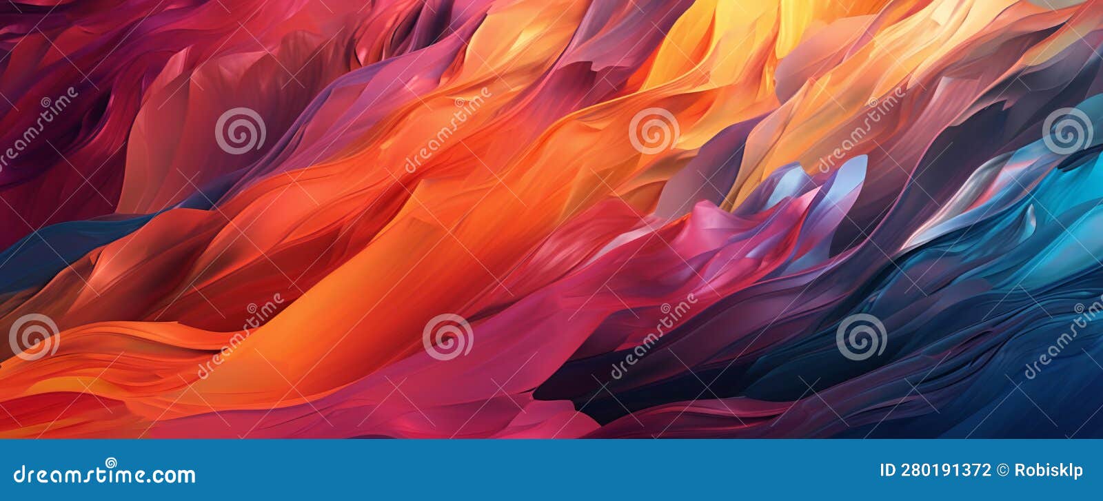Background Vibrant Abstract Fluid Flow Style Stock Illustration ...