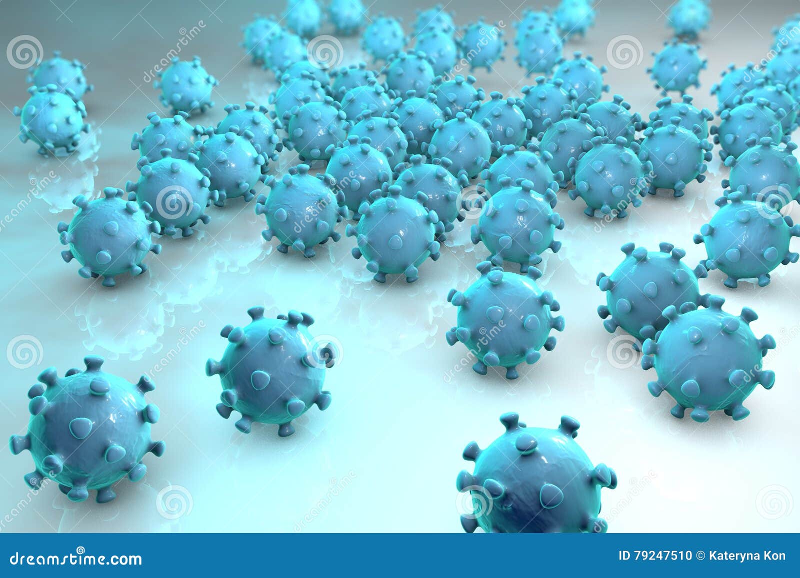 Background with viruses stock illustration. Illustration of epidemic ...