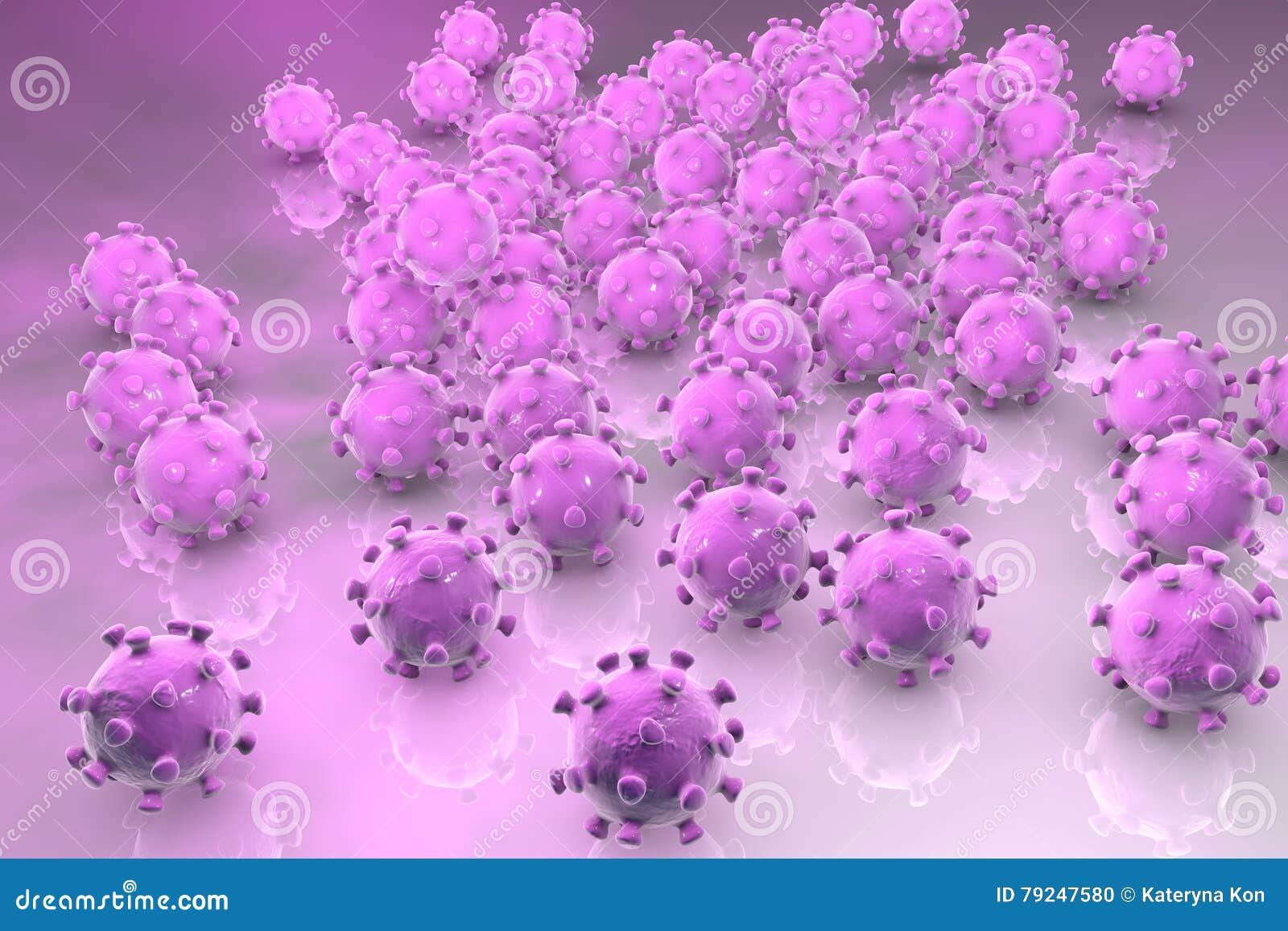 Background with viruses stock illustration. Illustration of respiratory ...